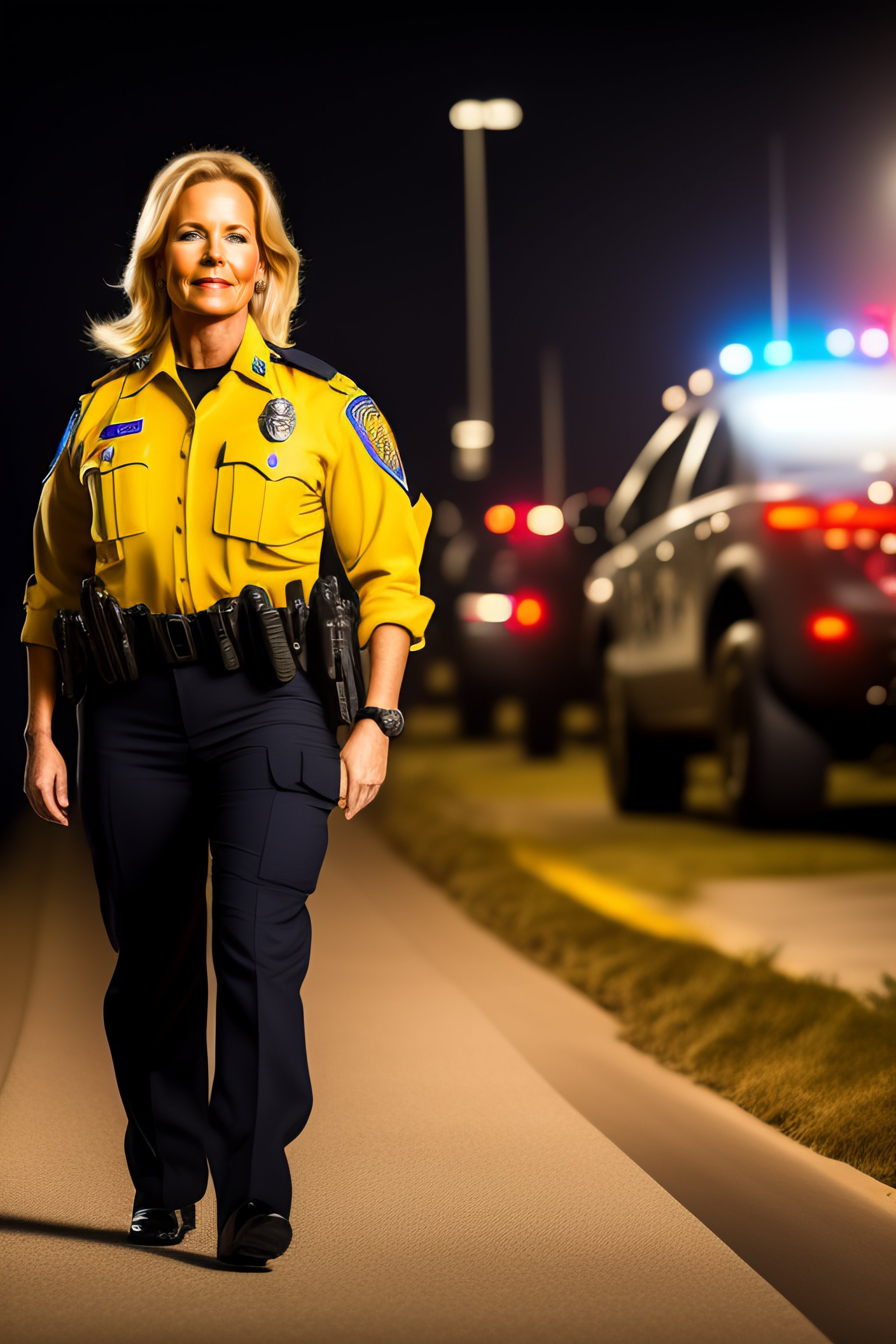 Lexica - Liz Cheney as a female police officer, realistic detailed ...