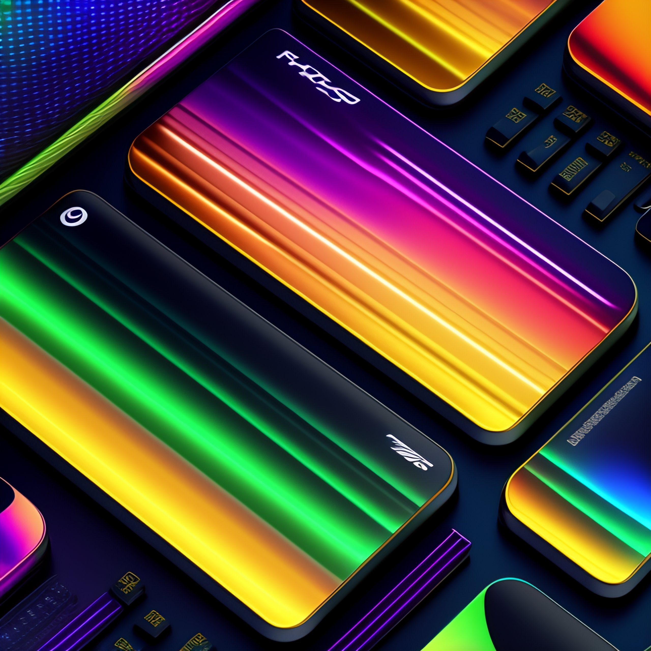 Lexica - Seamless IT industry wallpaper pattern with elements like CPU ...