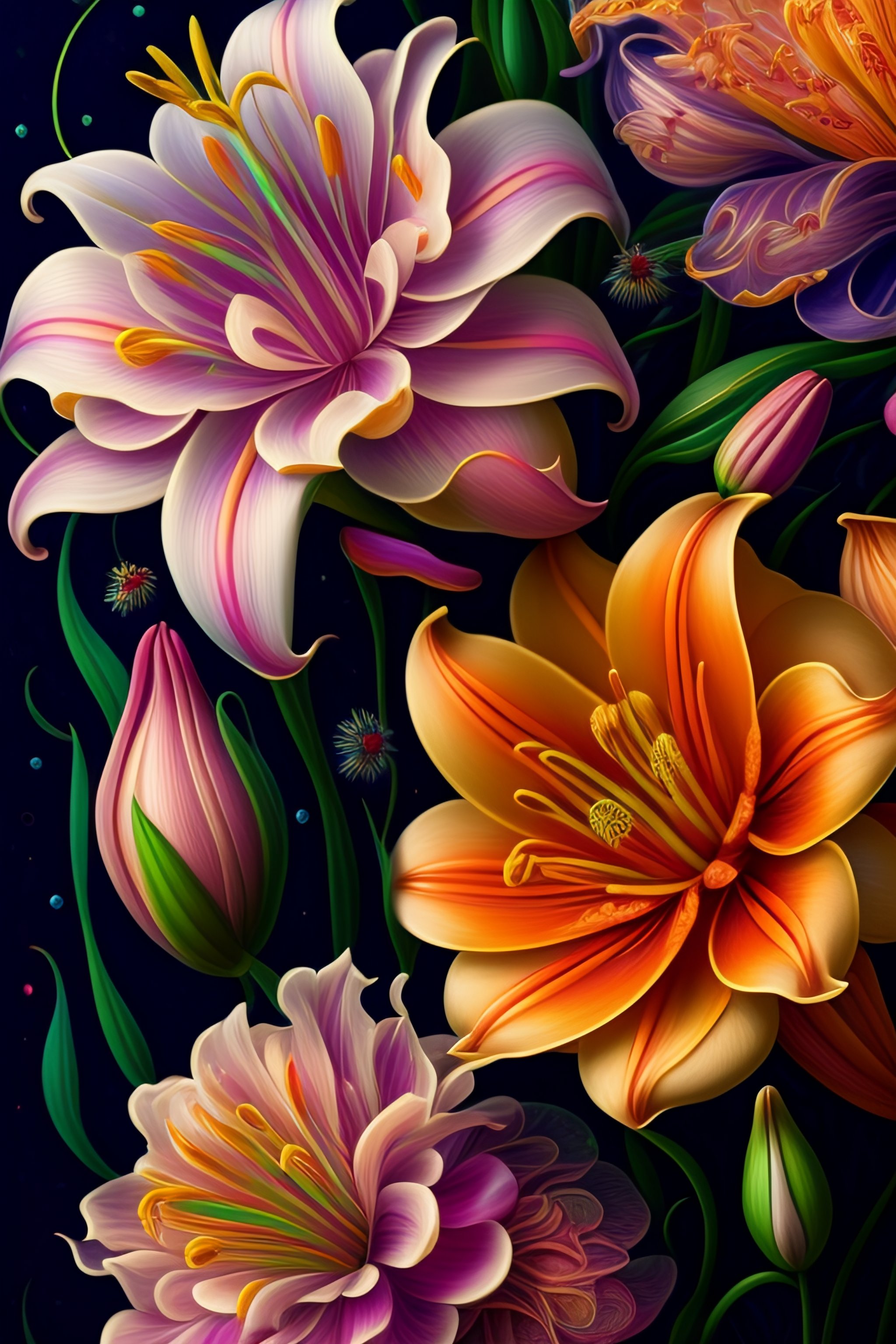 Lexica - An ultra hd detailed painting of many different types of ...