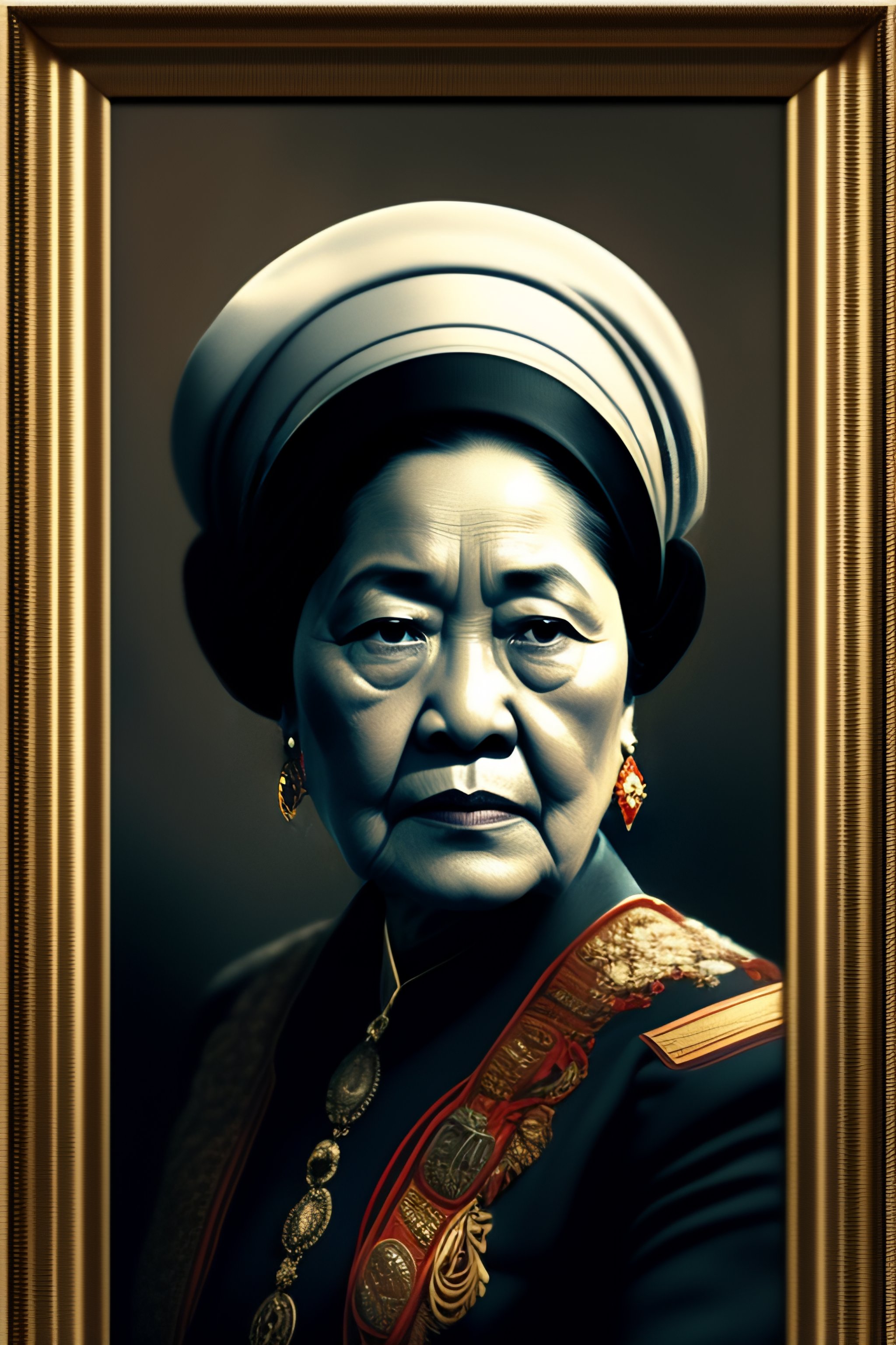 Lexica - Portrait of Megawati Soekarno Poetri depressed Russian ...