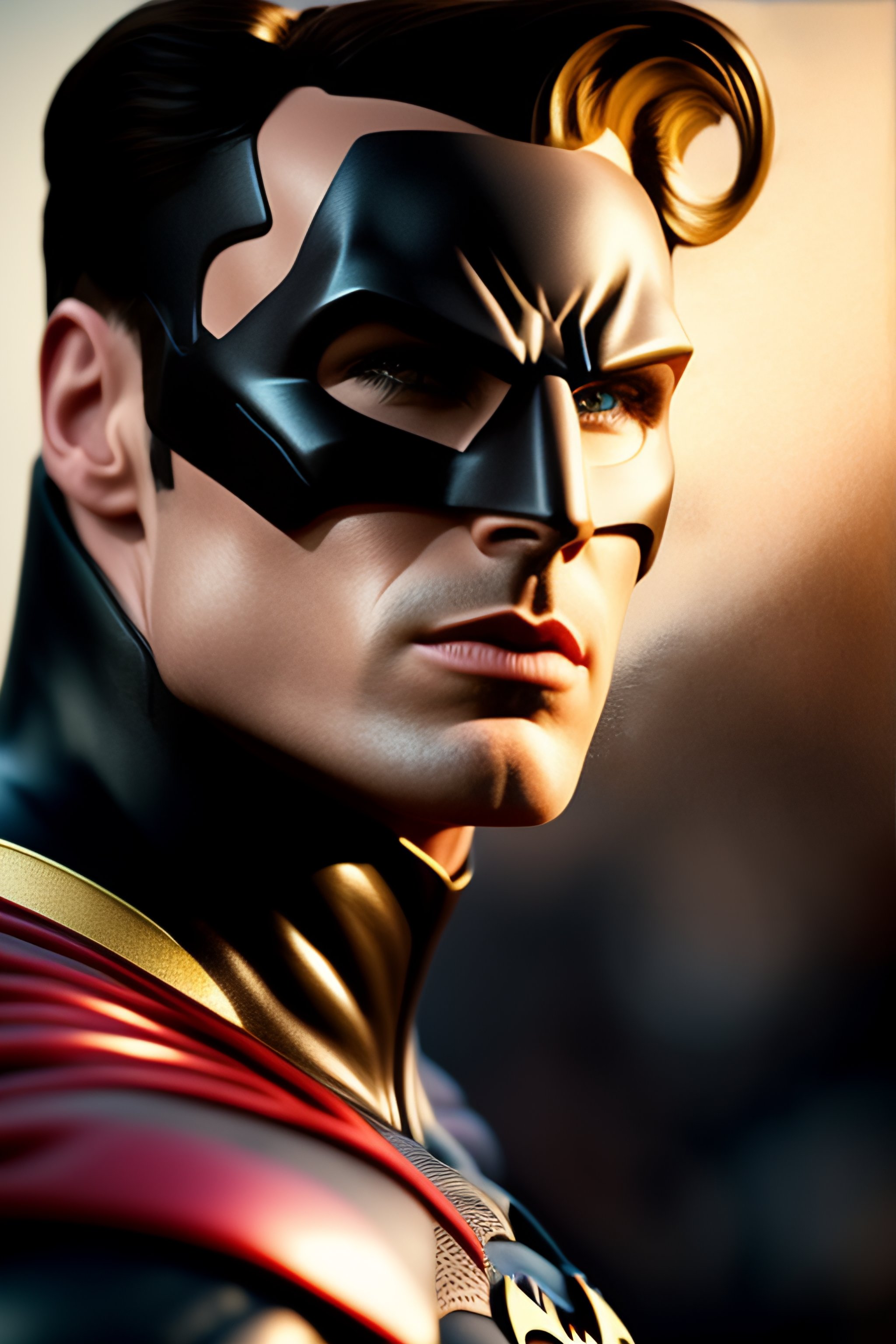 Lexica - Batman played by Chris Evans