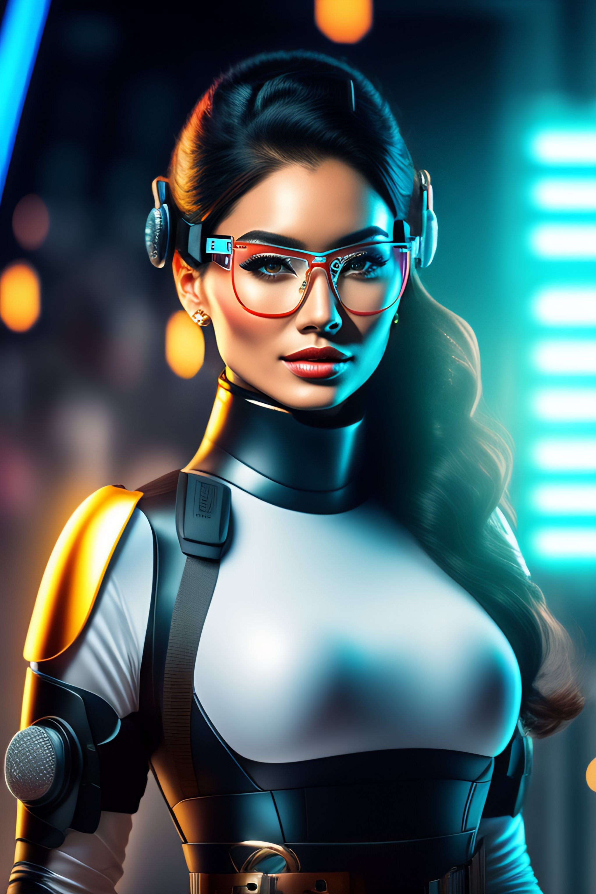 Lexica - A cyber belt with glasses give aptic feedback