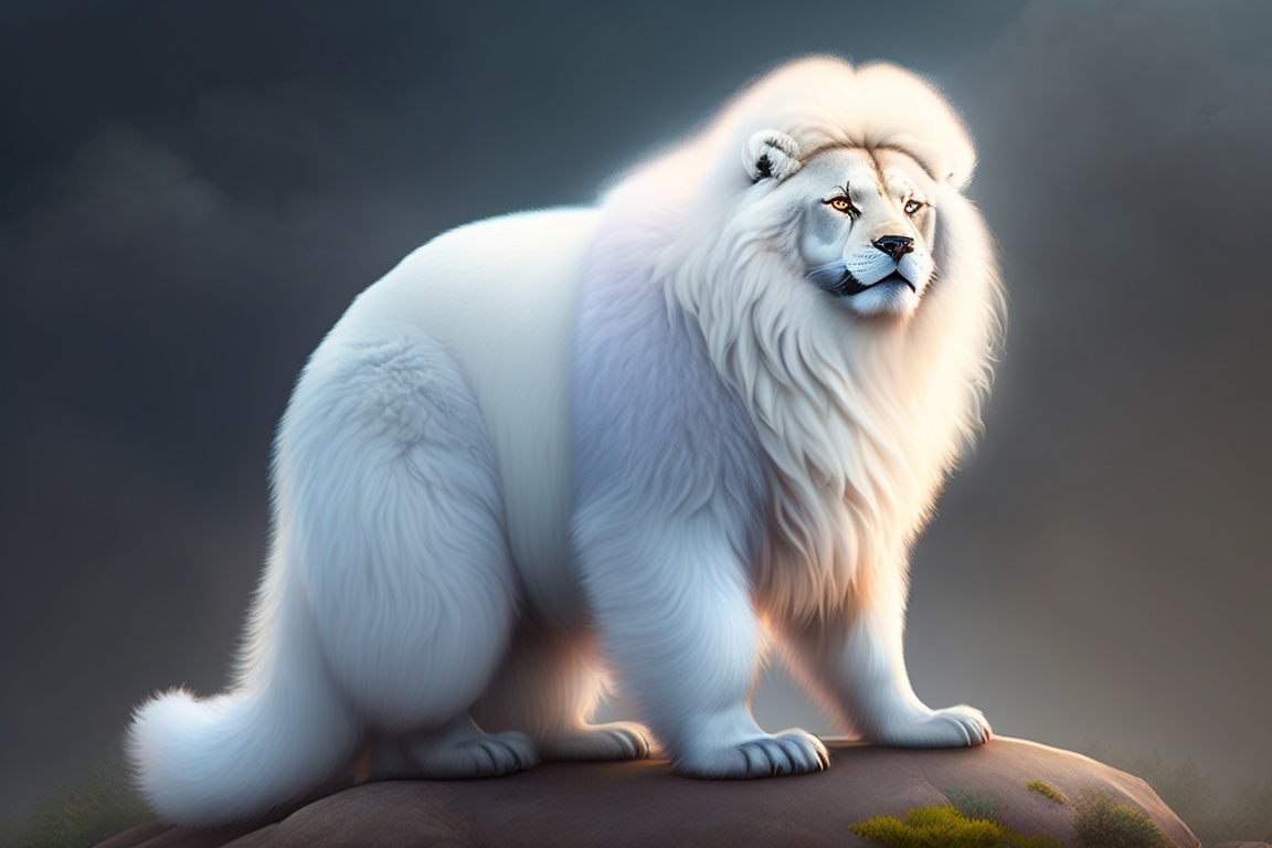 Lexica - Yeti, full body portrait