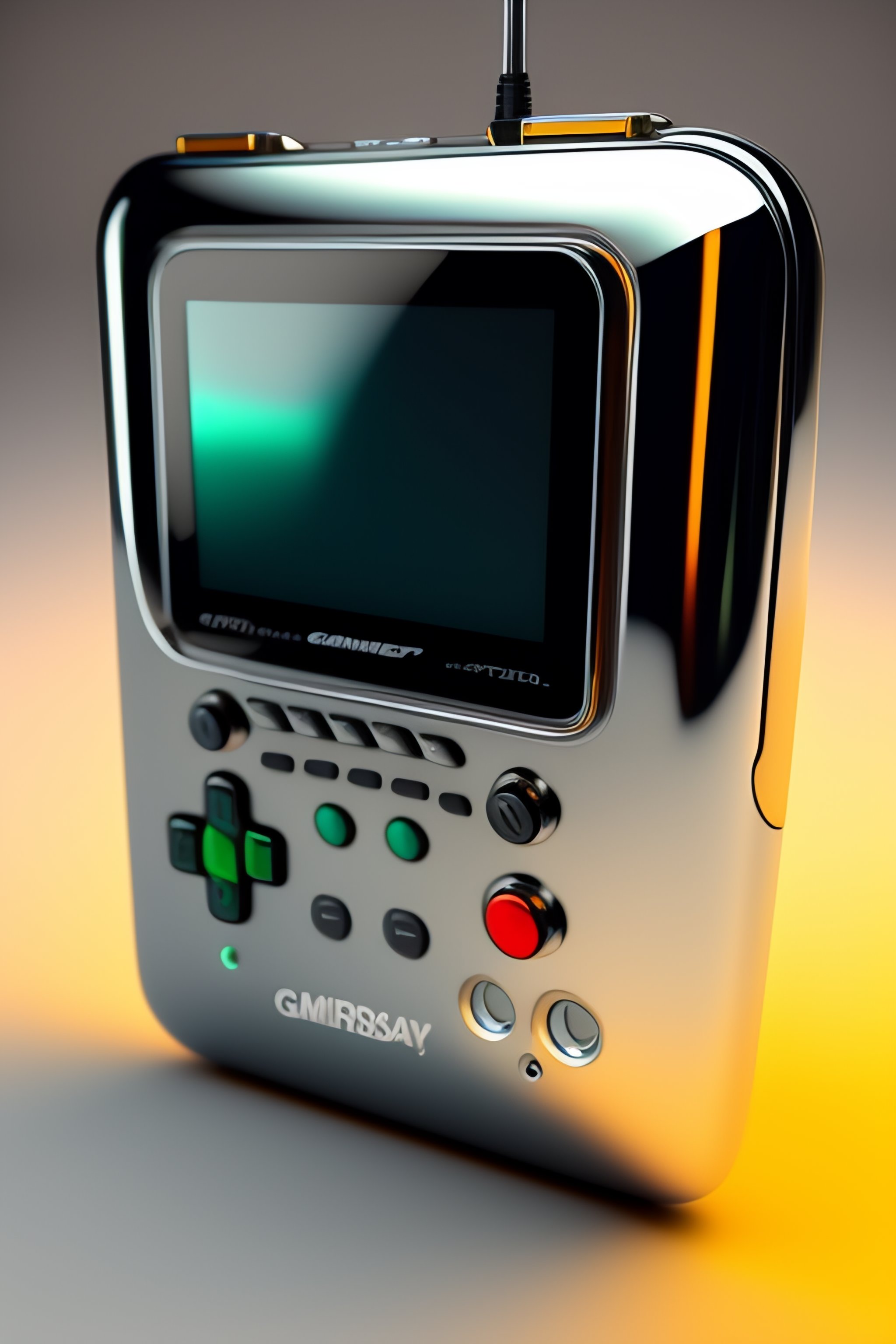 Lexica - Chrome gameboy console. highly detailed digital art ...