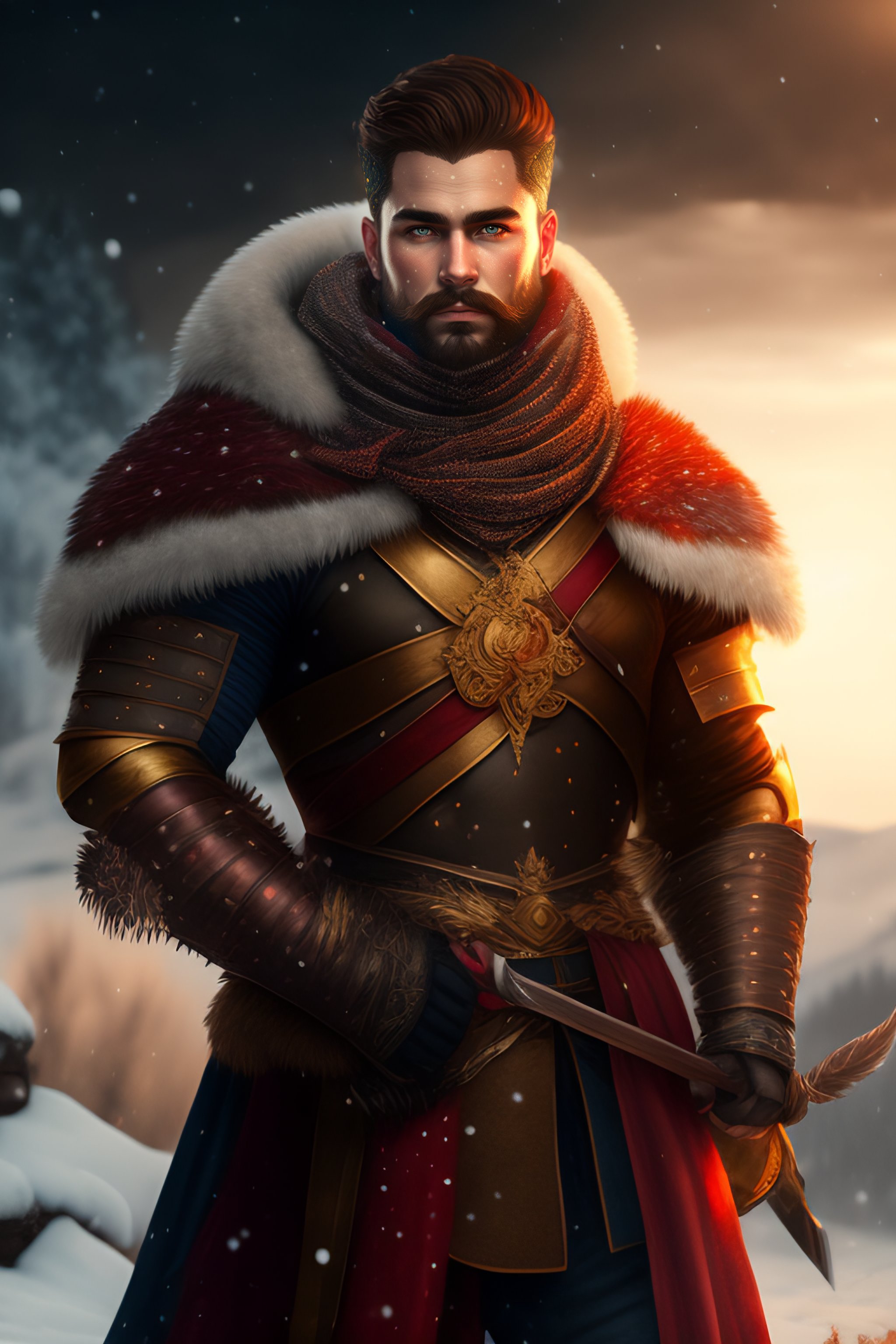 Lexica - Full body portrait of downtrodden rugged male rogue, short ...