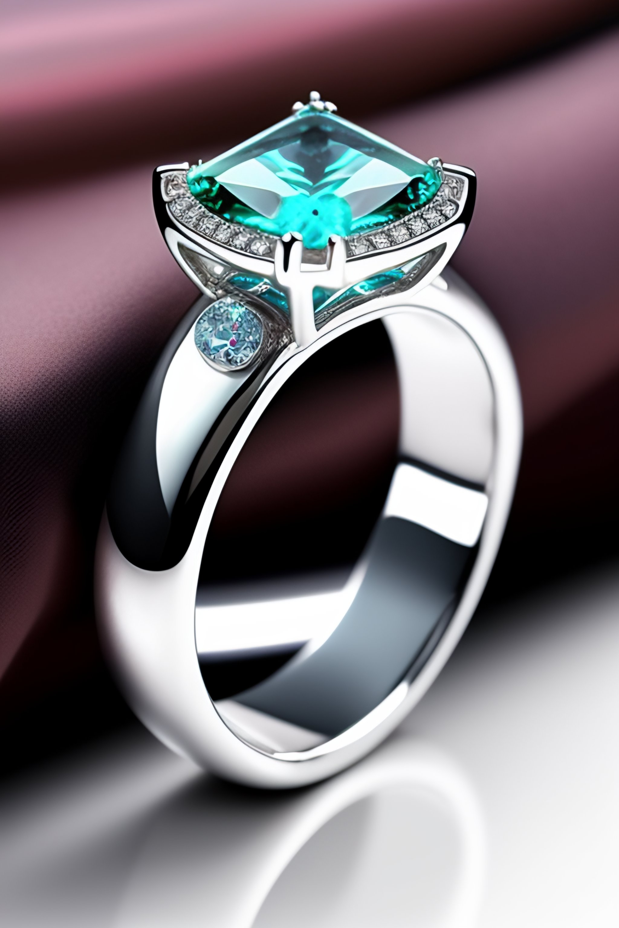 Lexica - SILVER PUNK UNIVERSE PHYSICS GIRL RING JEWELLERY JEWEL RING ...