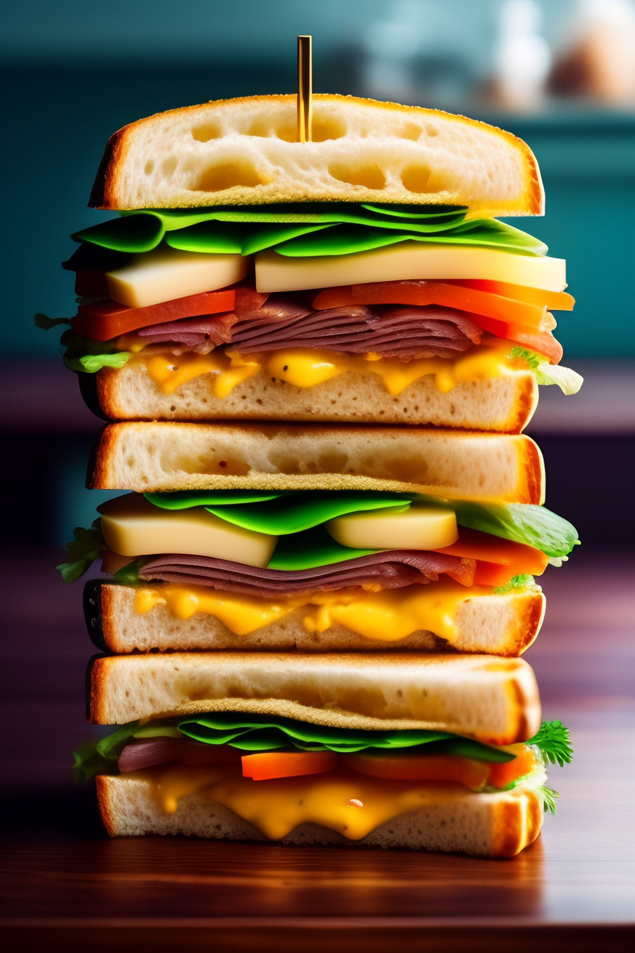 Lexica - Very weird sandwich, delicious, surreal, funny