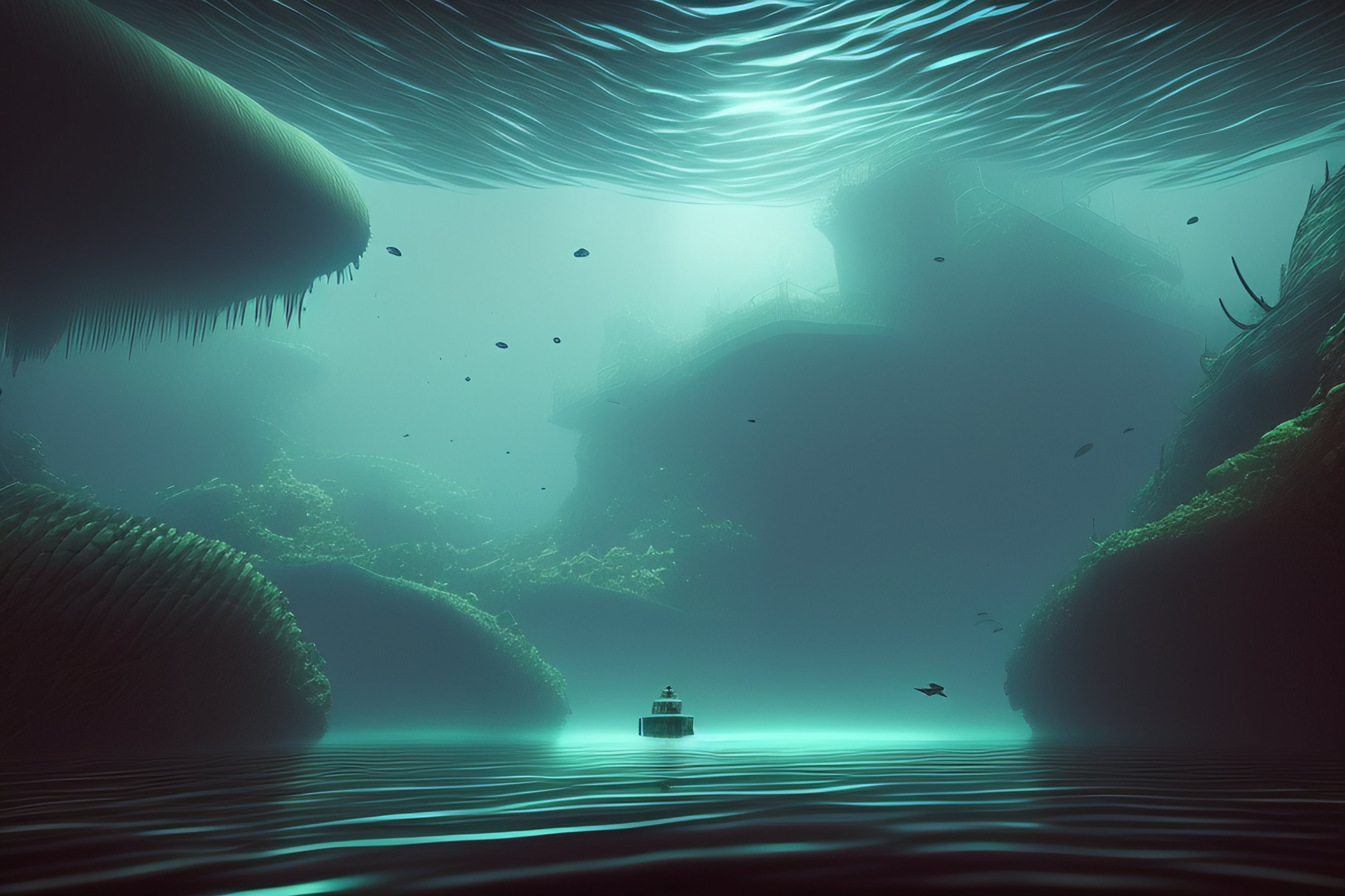 Lexica - Underwater abyss, rectangle,'silent hill ', deeps, monster ...