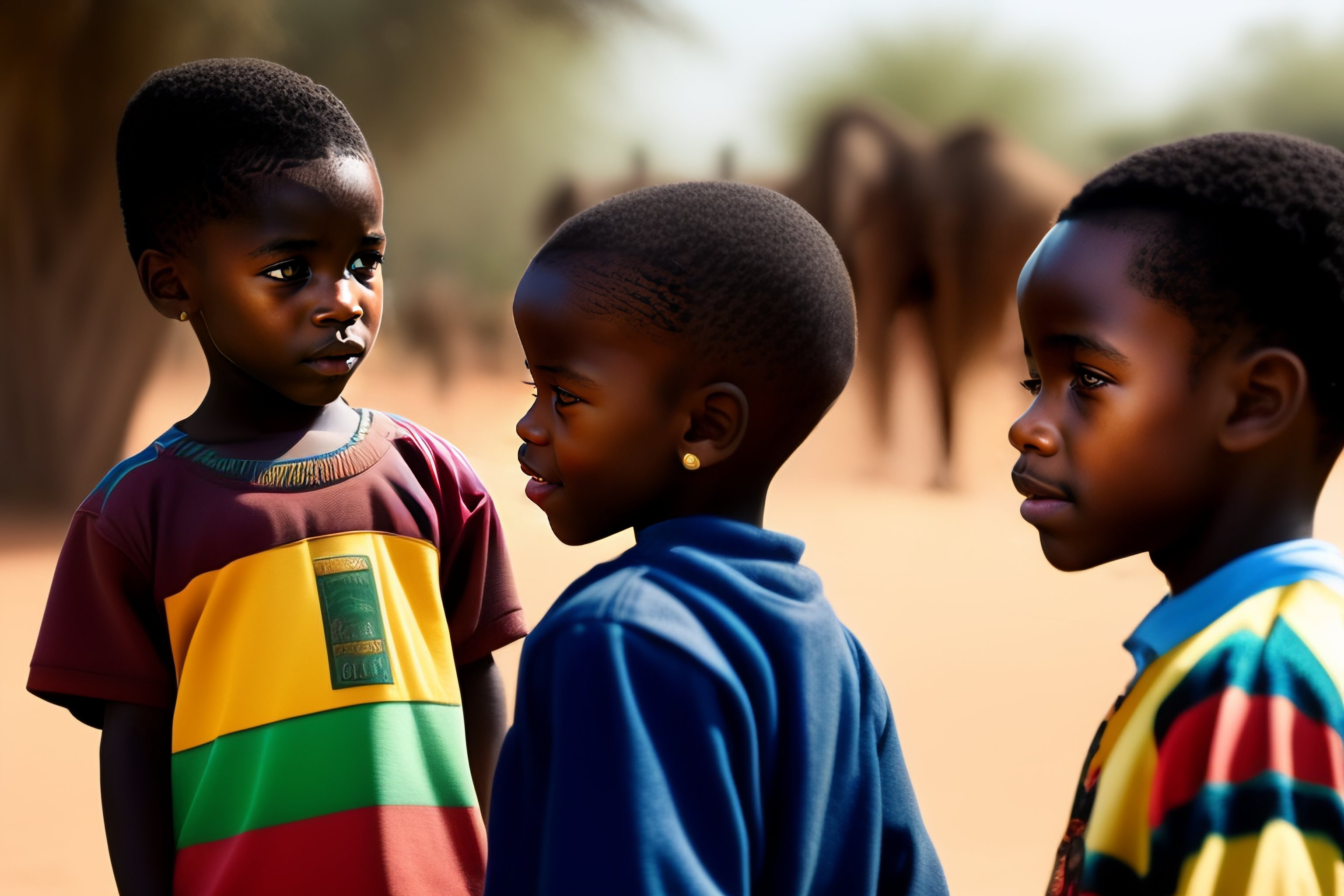 Children Using Kind Words
