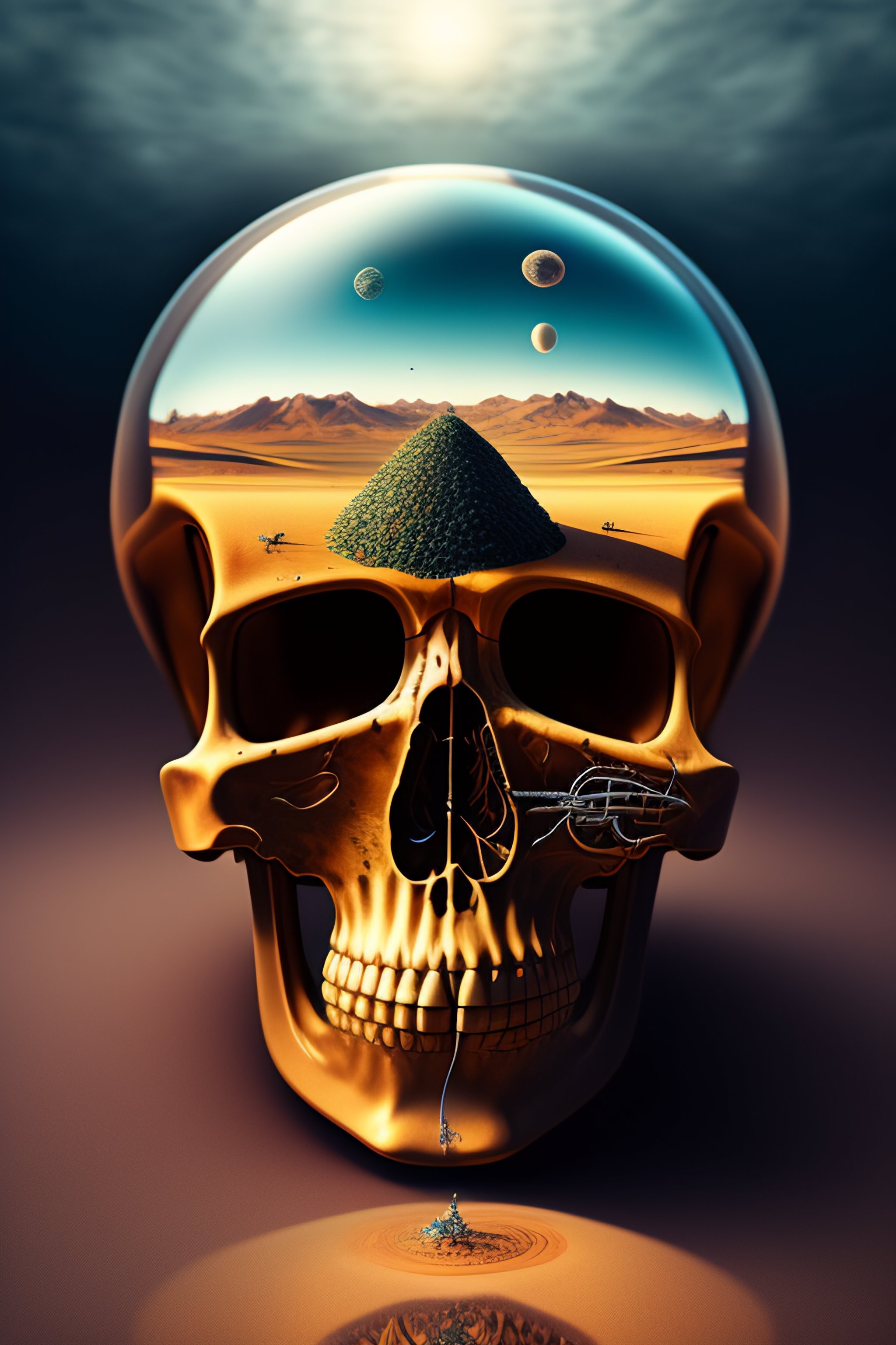 Lexica - THE DAY THAT DEATH BECOMES SELF-AWARE, EXTREMELY DETAILED ...