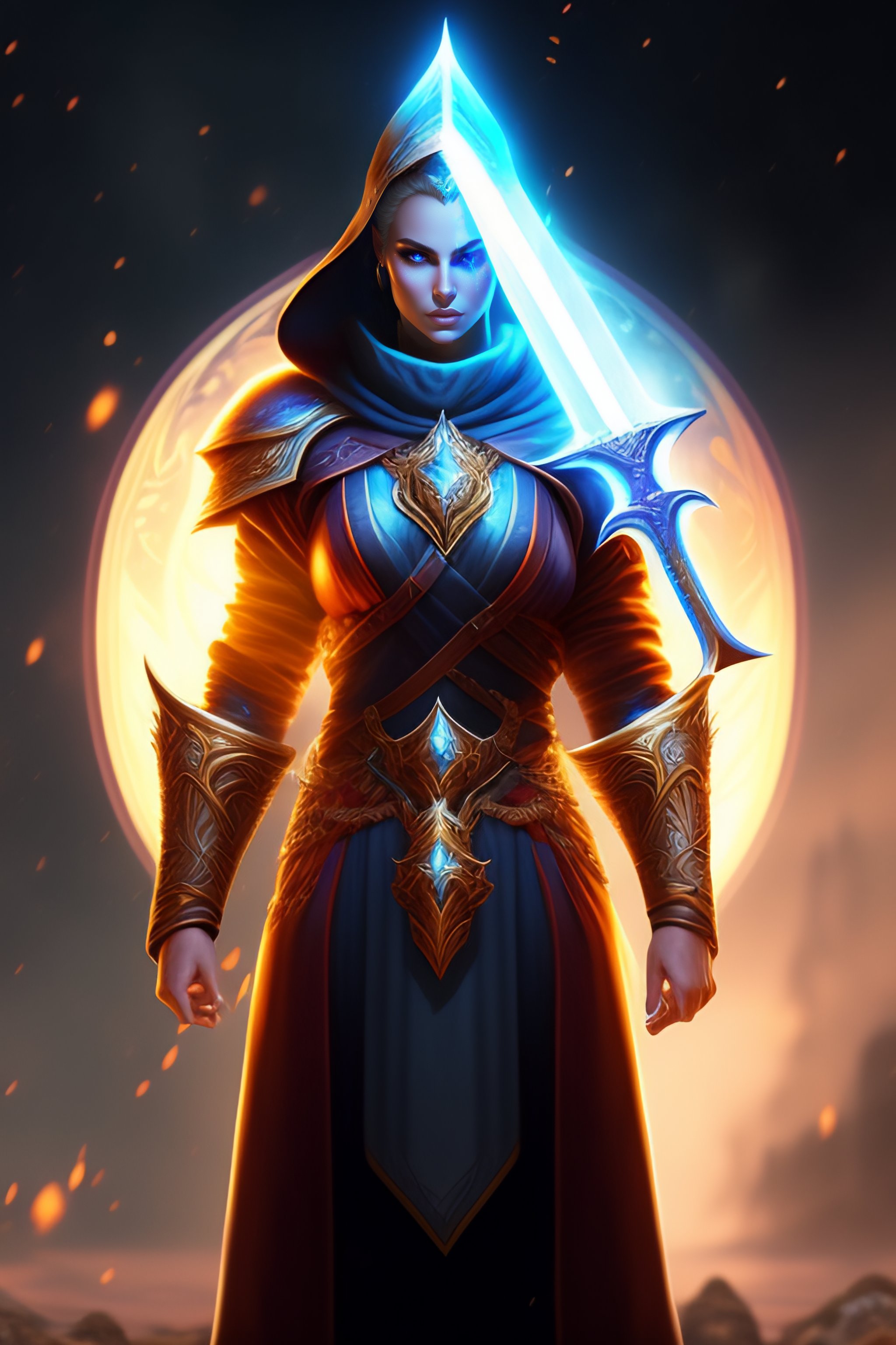 Lexica - Two hands sword frost mage