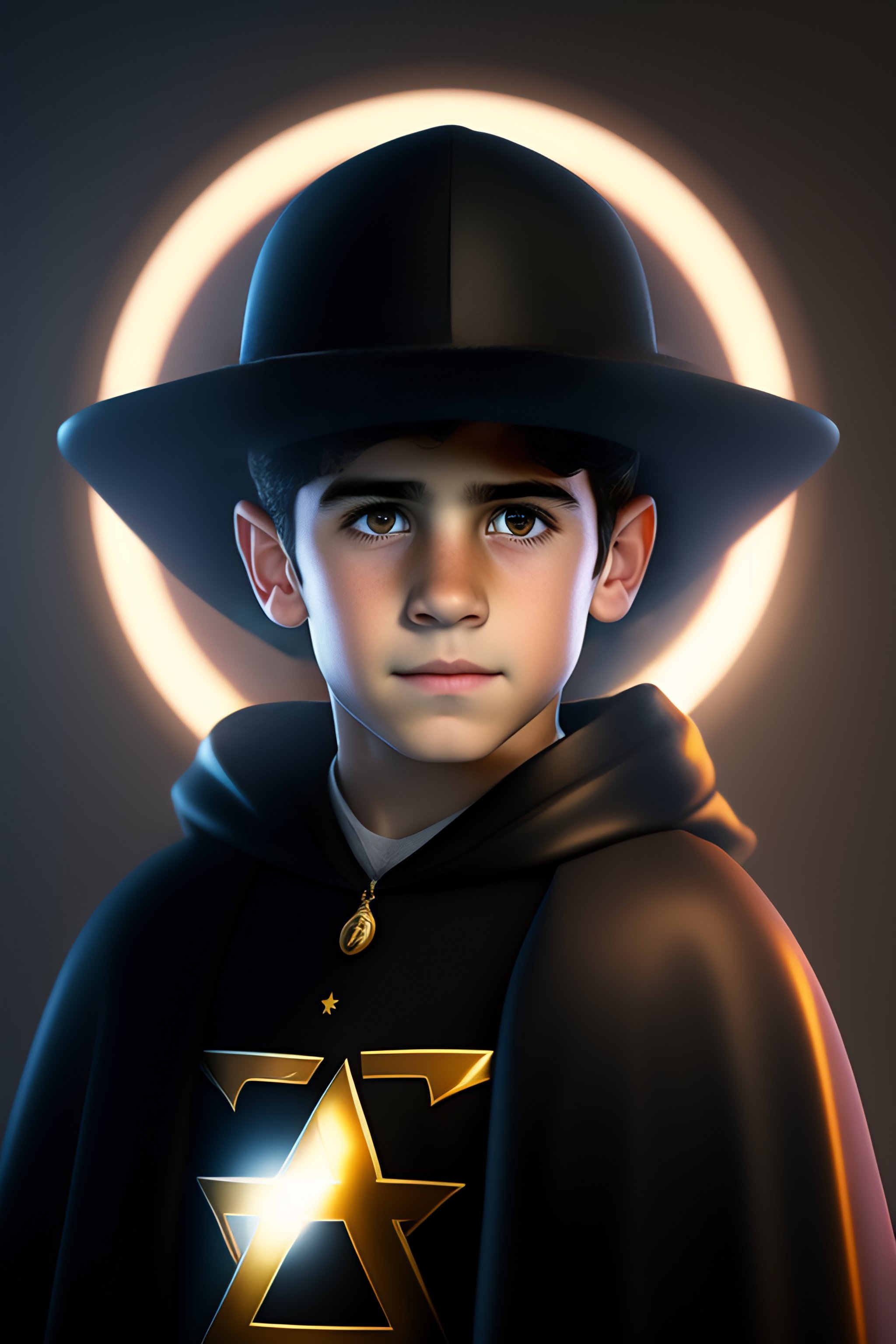 Lexica - An Israeli Jewish boy, ultra-Orthodox, superhero, wearing a ...