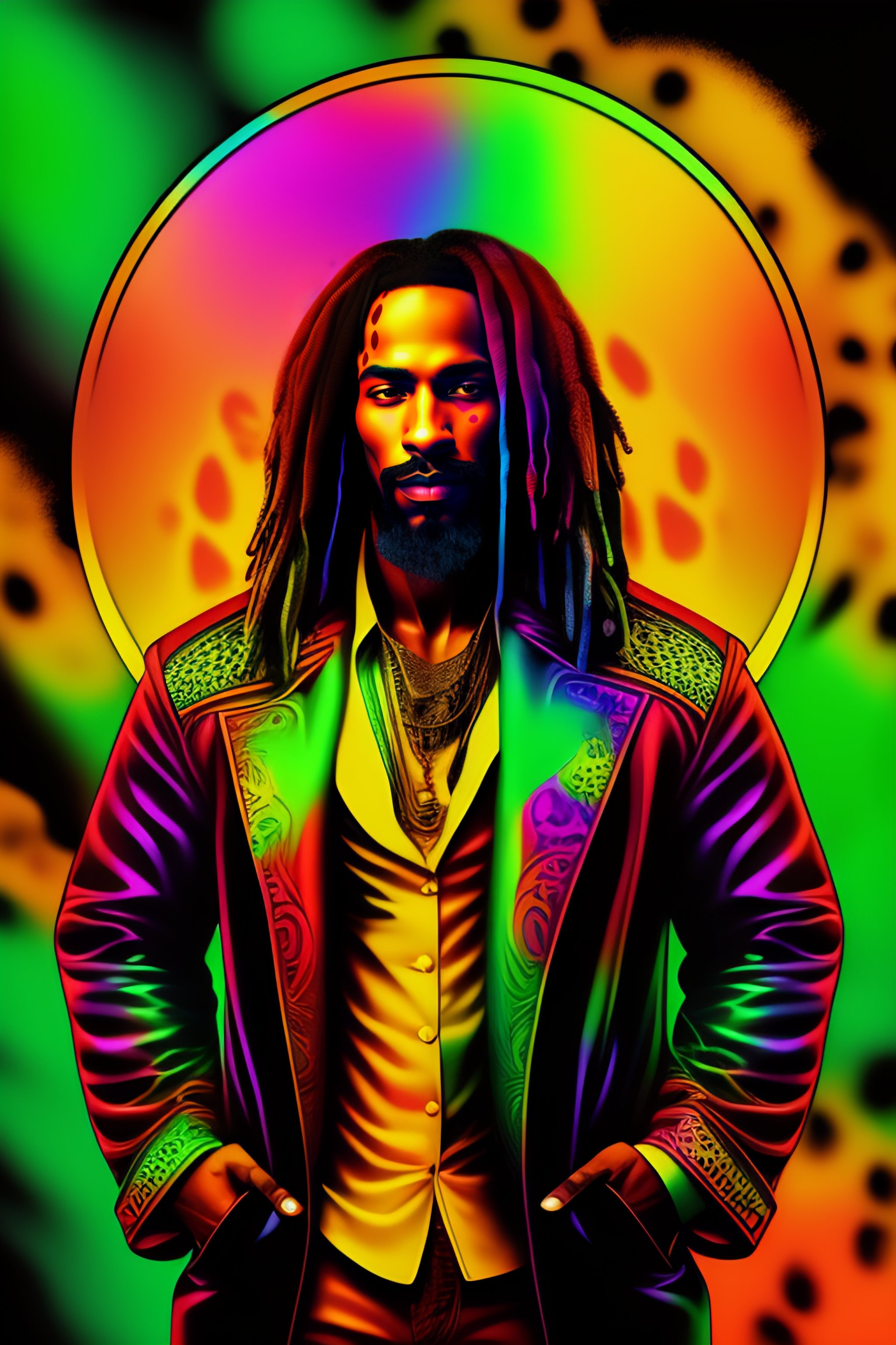 Lexica - An anthropomorphic handsome rasta man borderlands 3 psycho ...