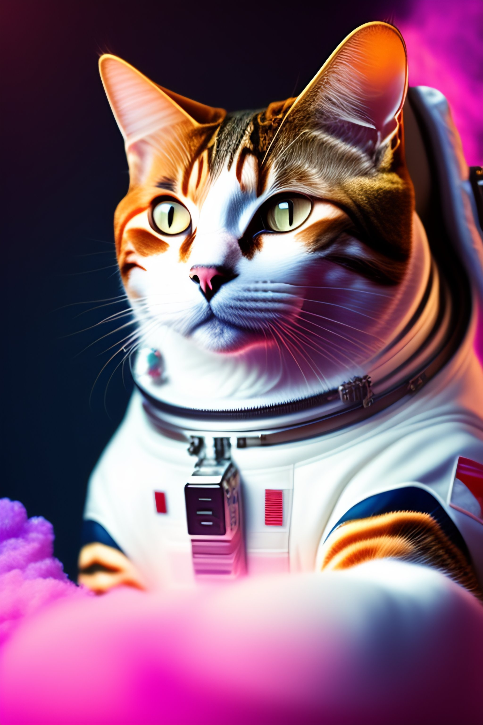 Cat In Astronaut Suit