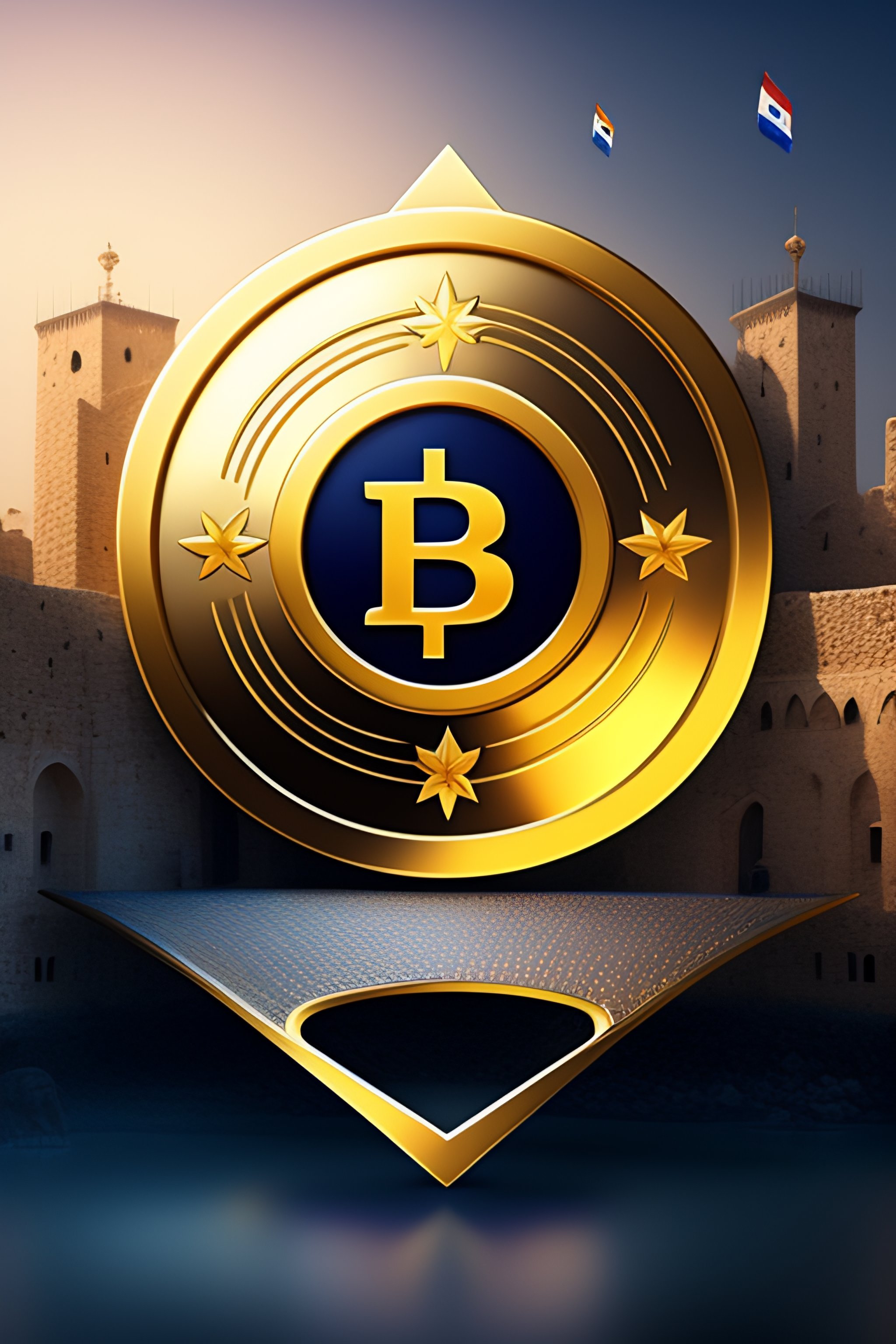 Lexica - Logo, 3 B, BBB, shield, armor, estrellas, letter B, icon, bitcoin, BitFortify ...