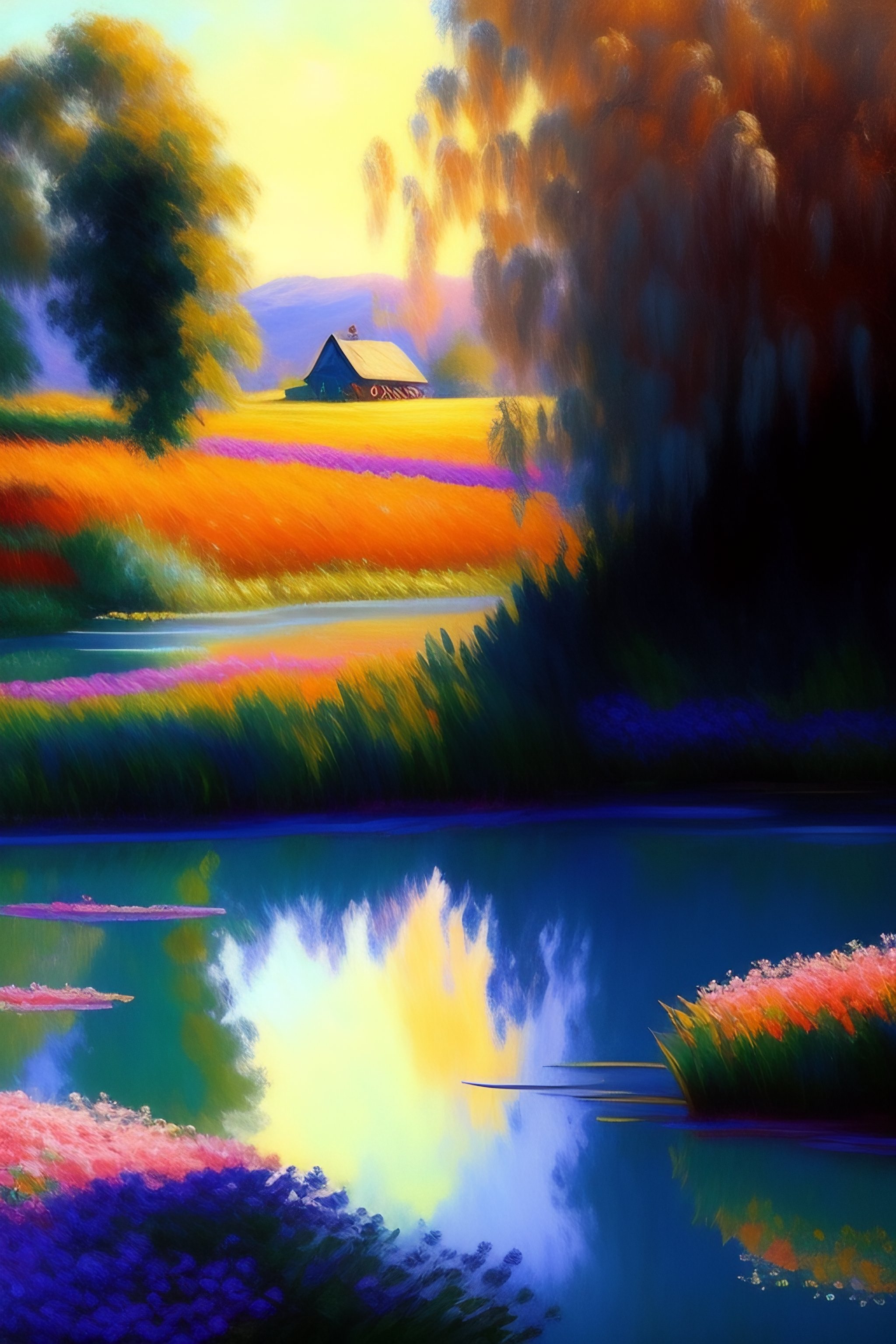 Lexica - Paint from Monet