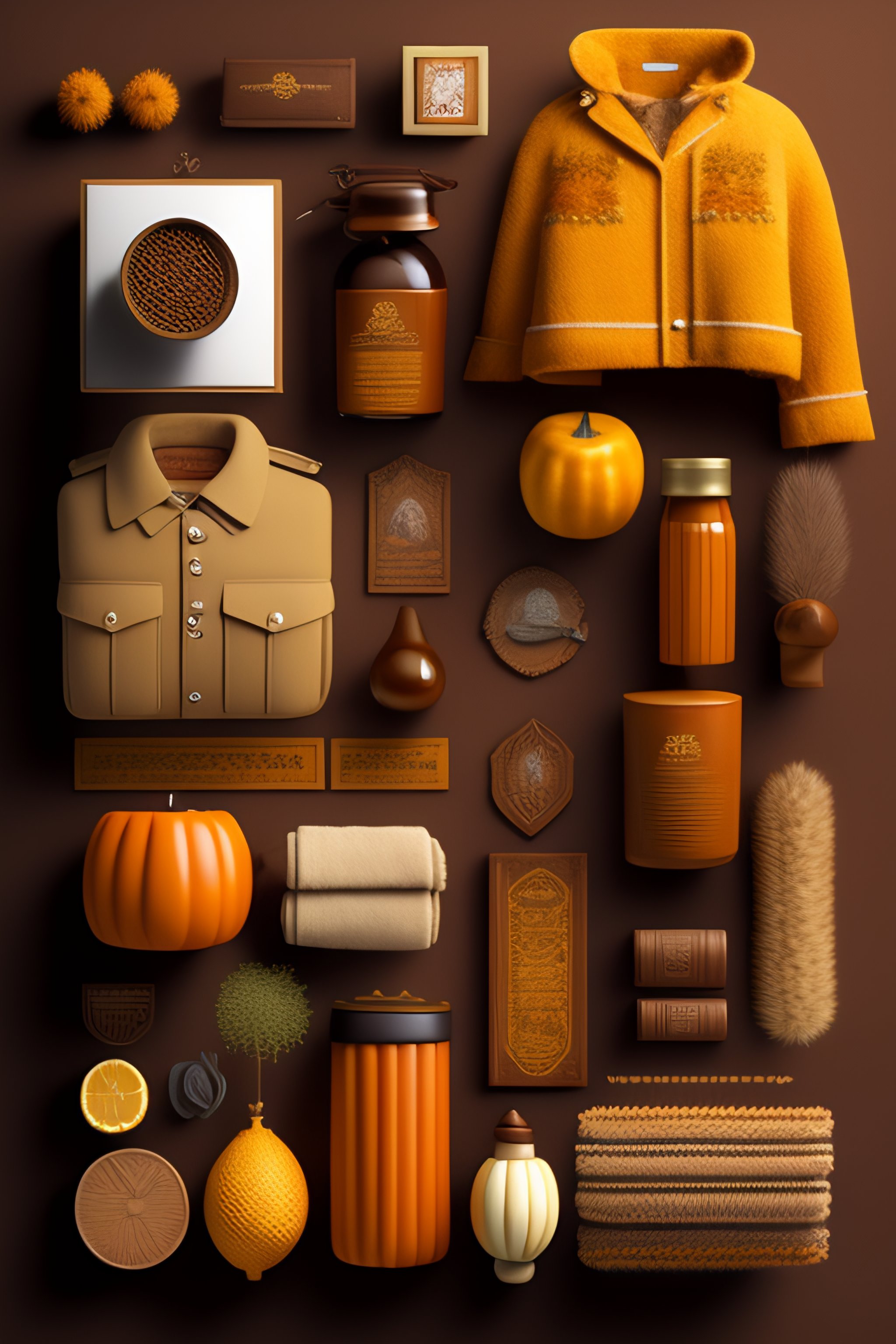 Lexica - 'Fantastic Mr. Fox, Costumes and props, Knolling, Knolling ...