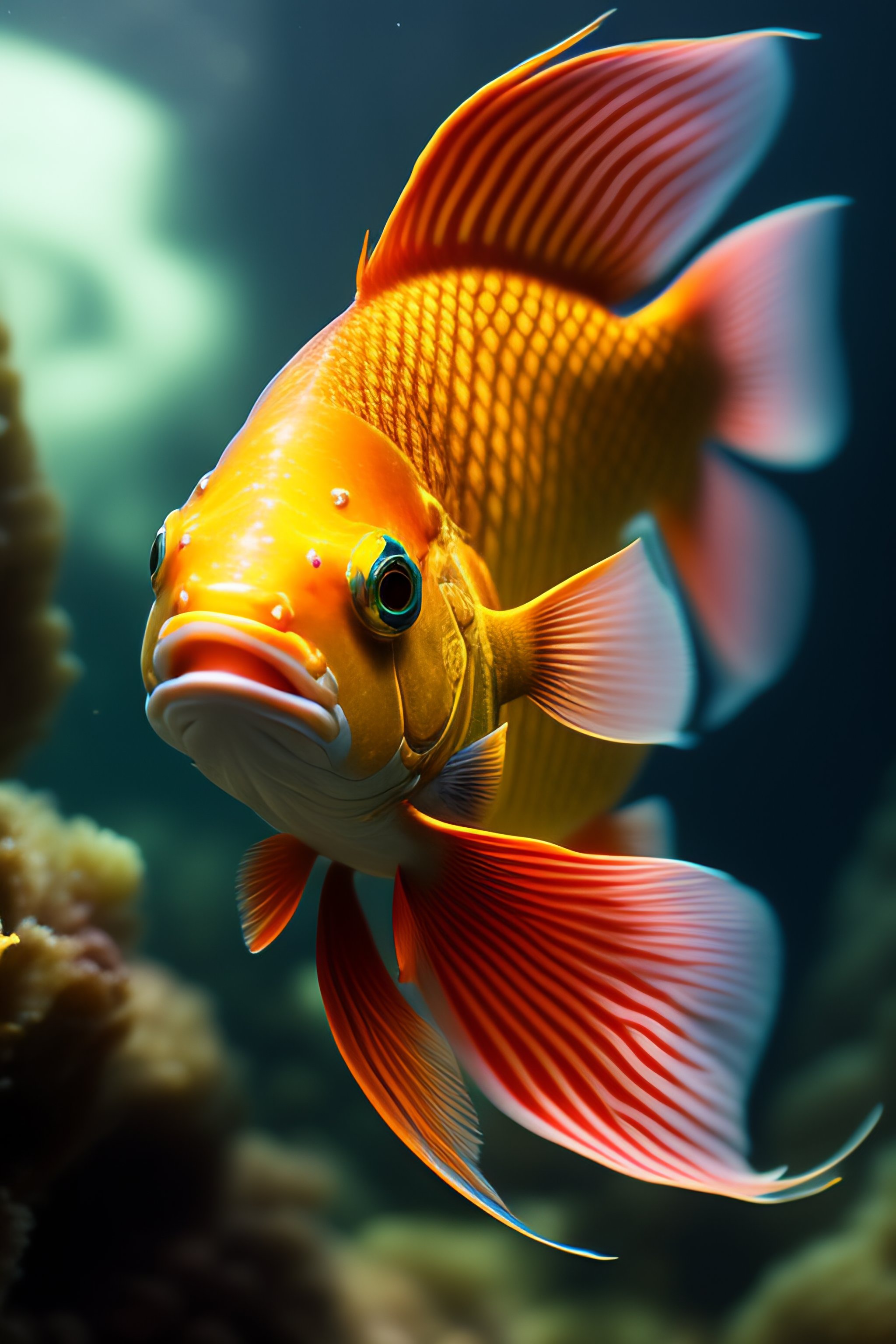 Lexica - Luffy fish fusion