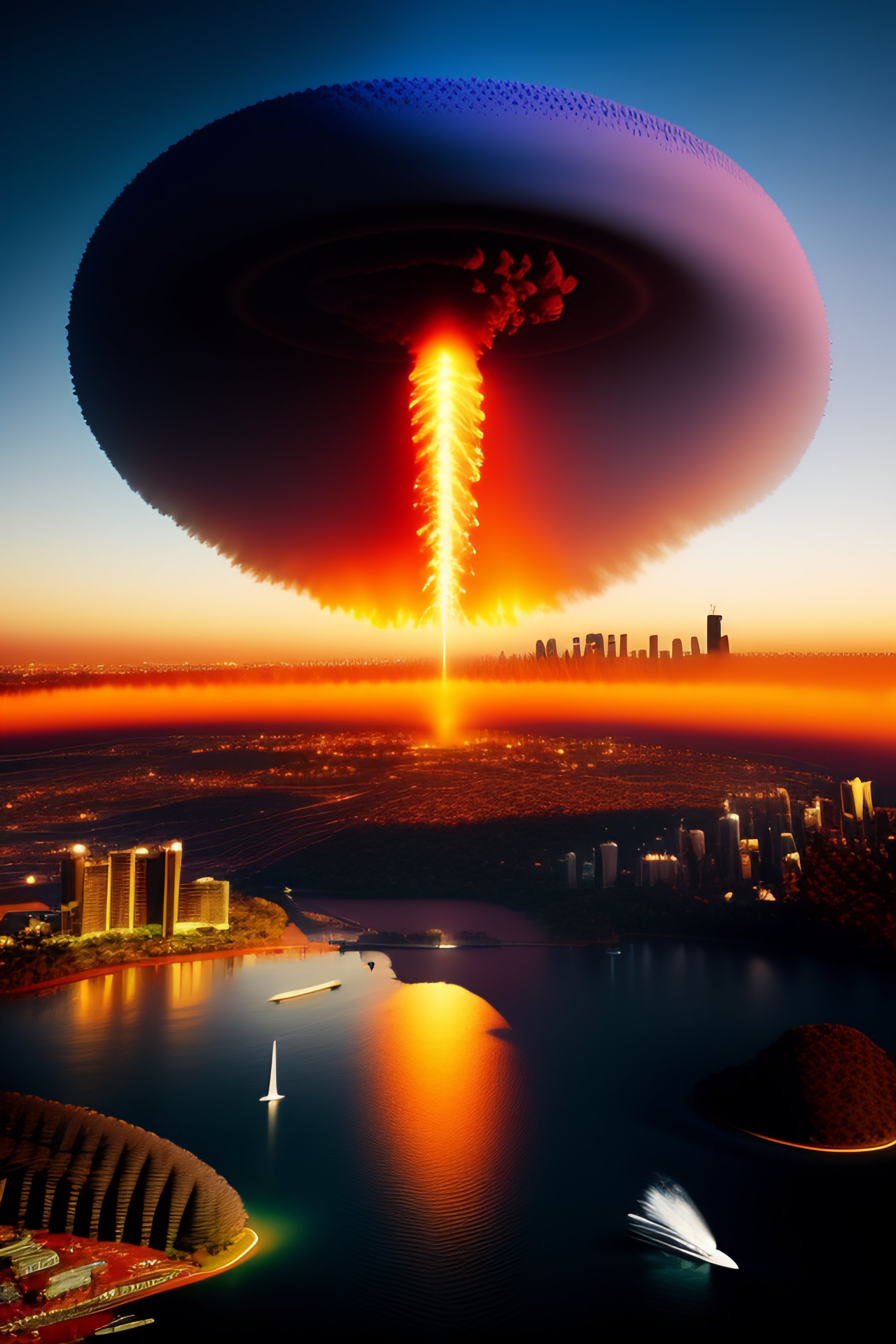 Lexica - Sydney Australia, nuclear explosion, disaster, city destroyed ...