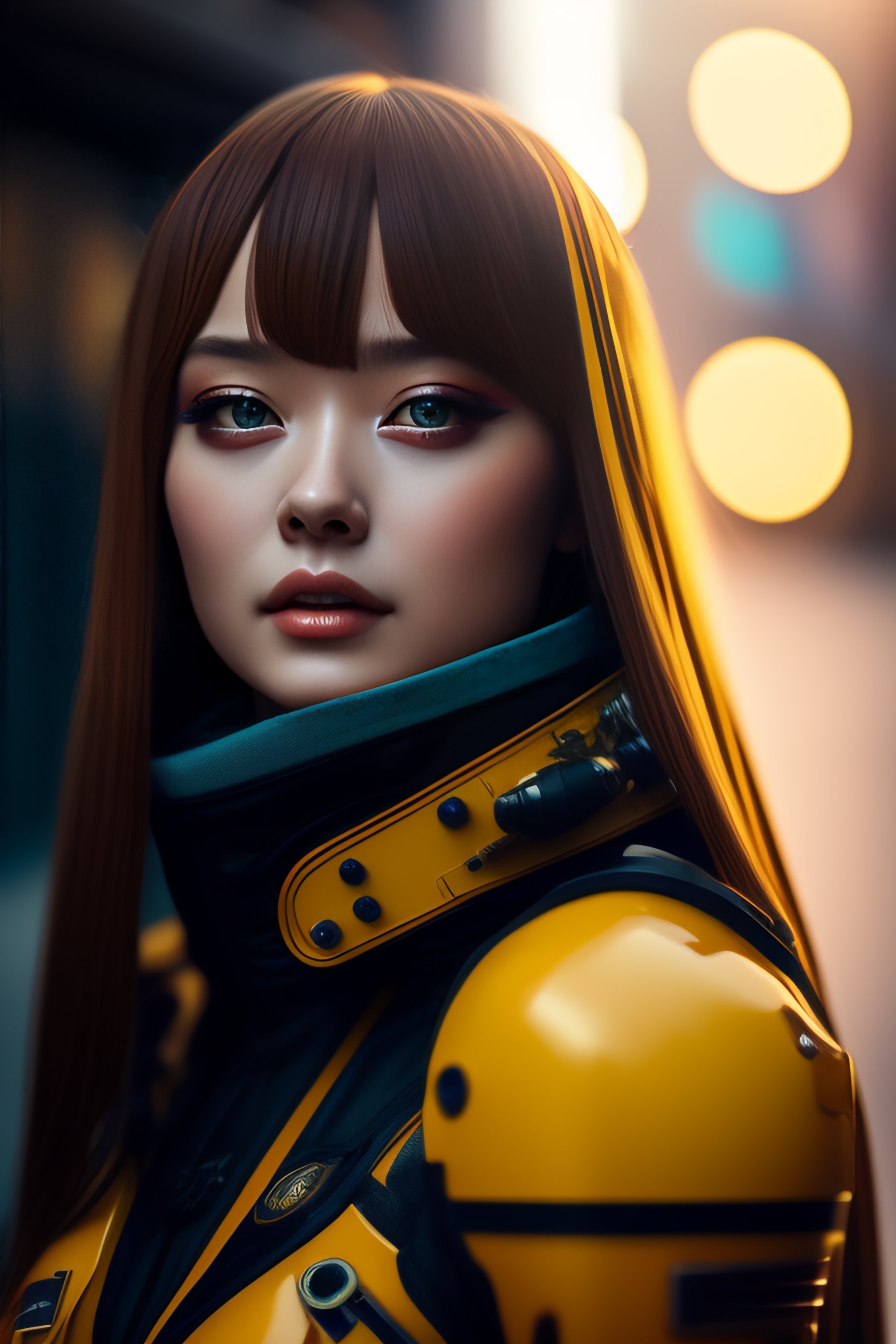 Lexica - Photoreal, cosplay, Cosplayer, cyber punk, Kanna Hashimoto ...