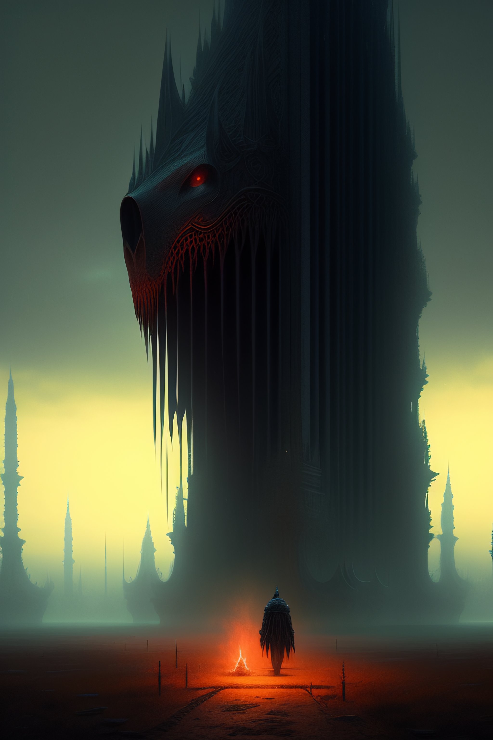 Lexica - Horror art, by beksinski, szukalski, giger, pyromallis, dzo ...