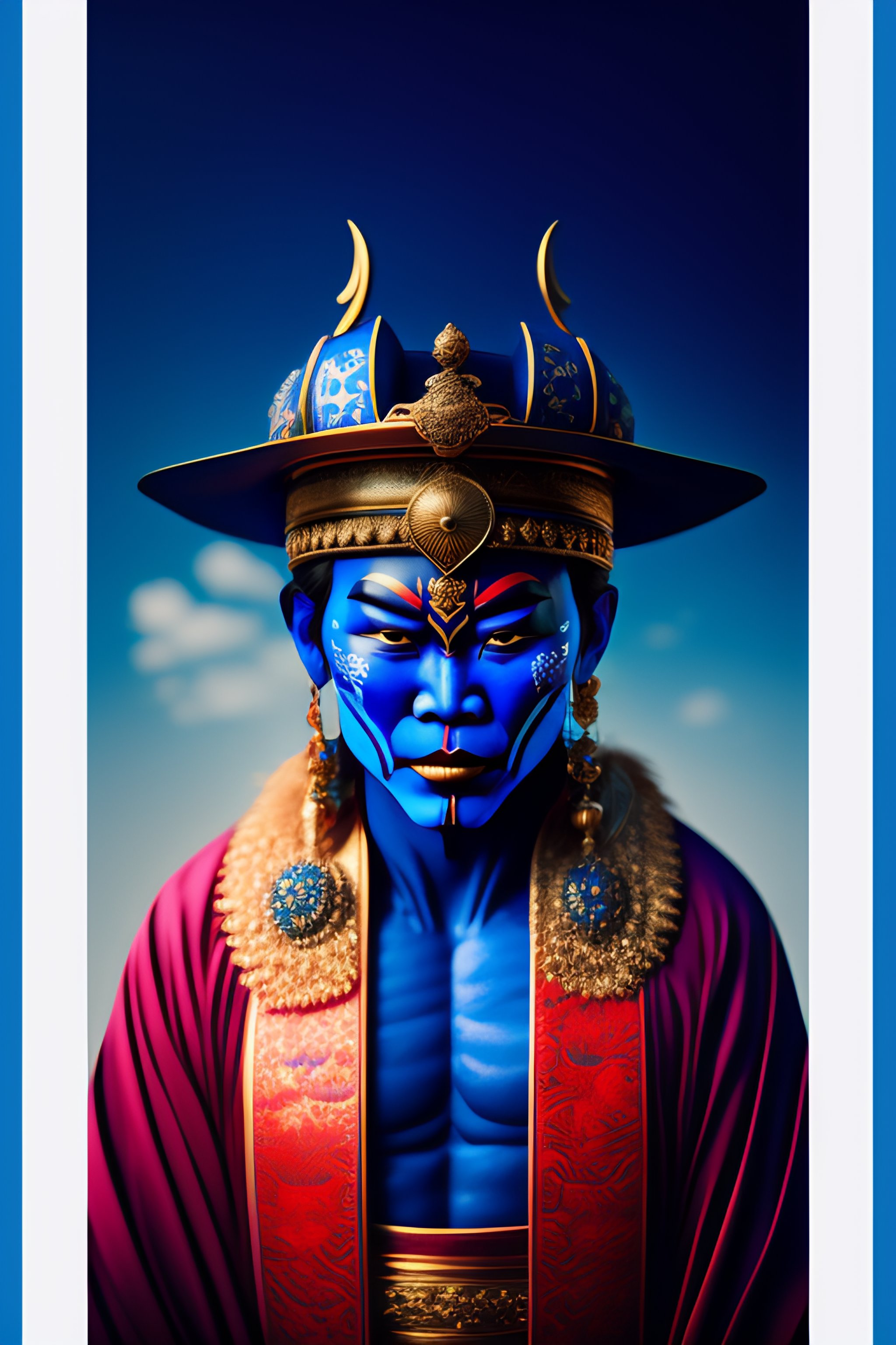 Lexica - Japanese blue demon