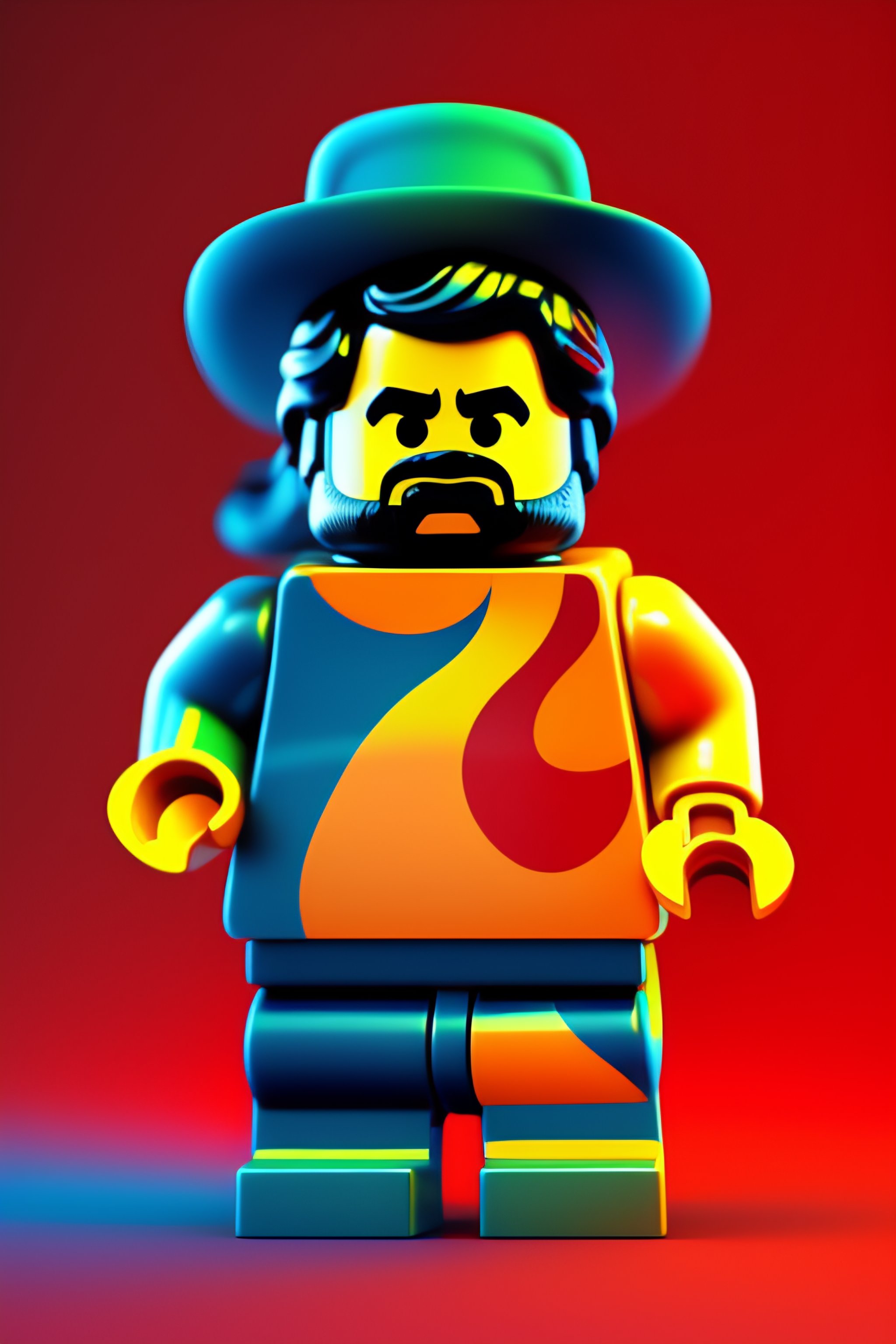 Lexica - Lego character, El Chapo, colorful, coloring book, sticker ...