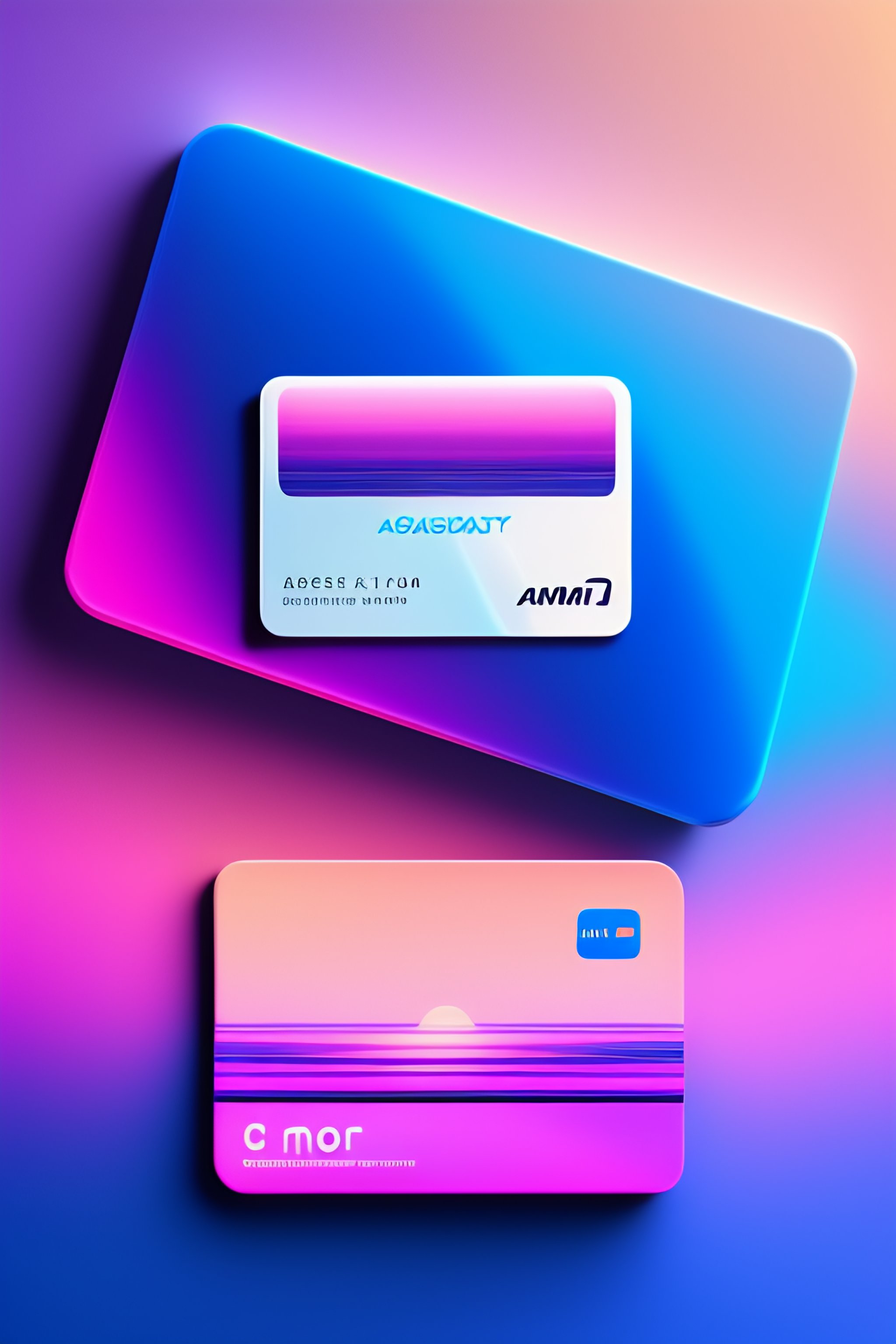 Lexica - Team portrait "agency of the future", credit card, wallpaper in vaporwave aesthetic ...
