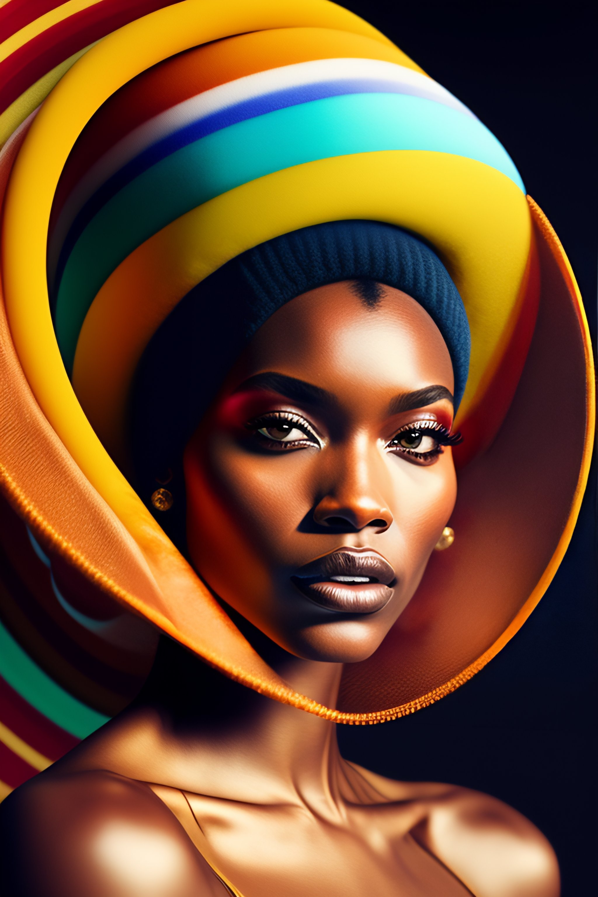 Lexica - Amazing hd photo, Saturn 🪐 hat, fashion scan, magazine , 32k ...