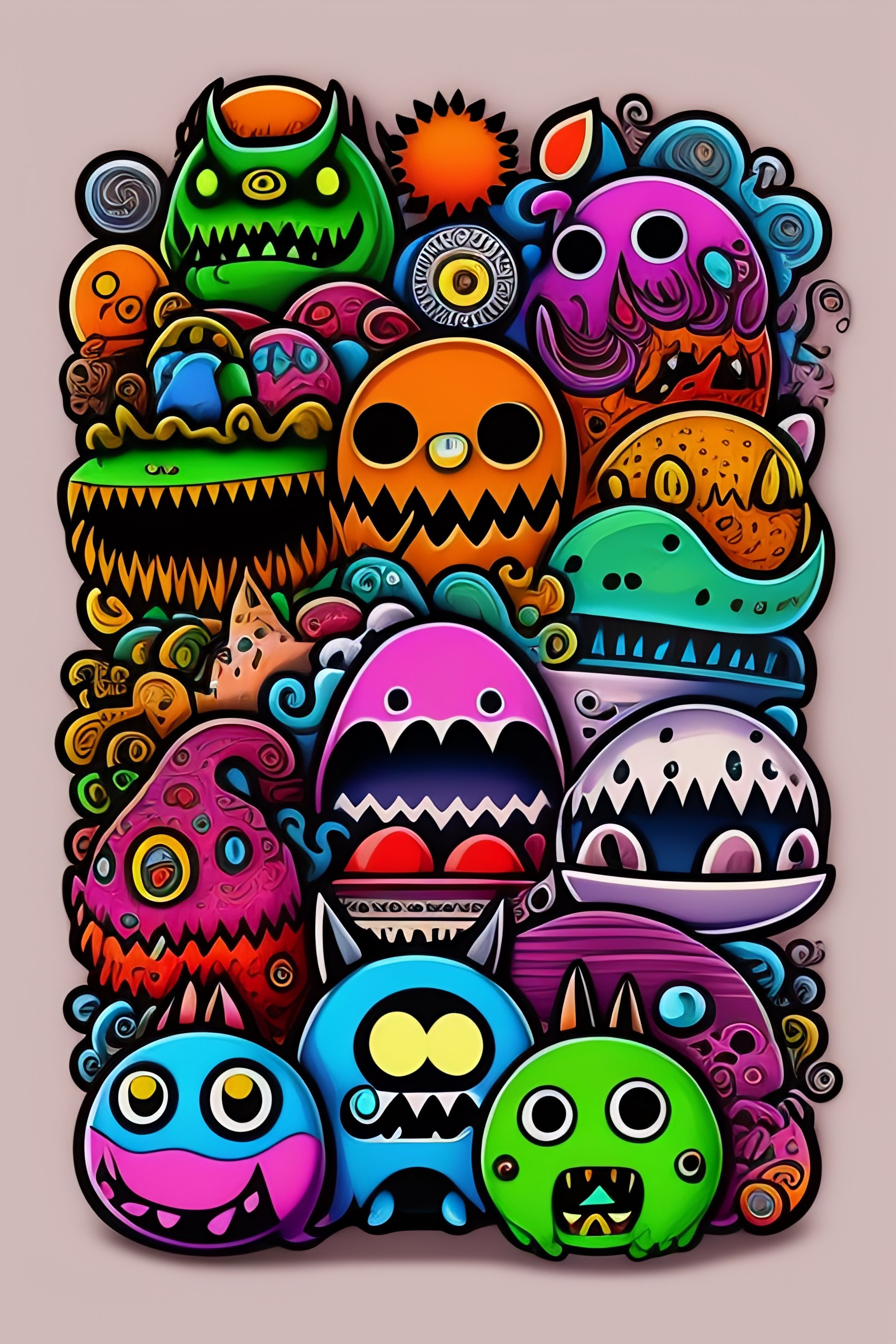 Colorful Doodle Art