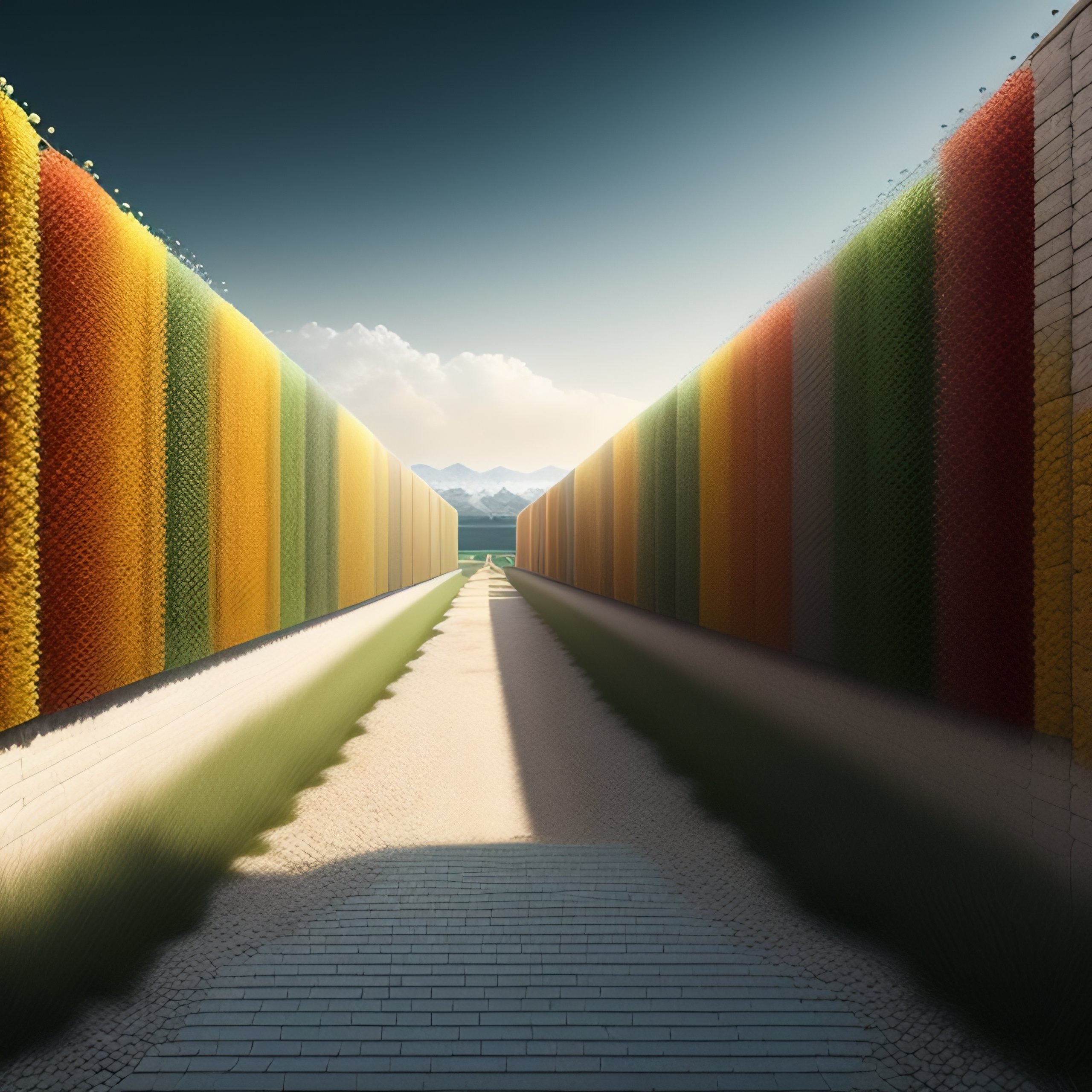 Lexica - Creami un muro di mattoni rossi semplice, immagine parallela allo schermo per texture