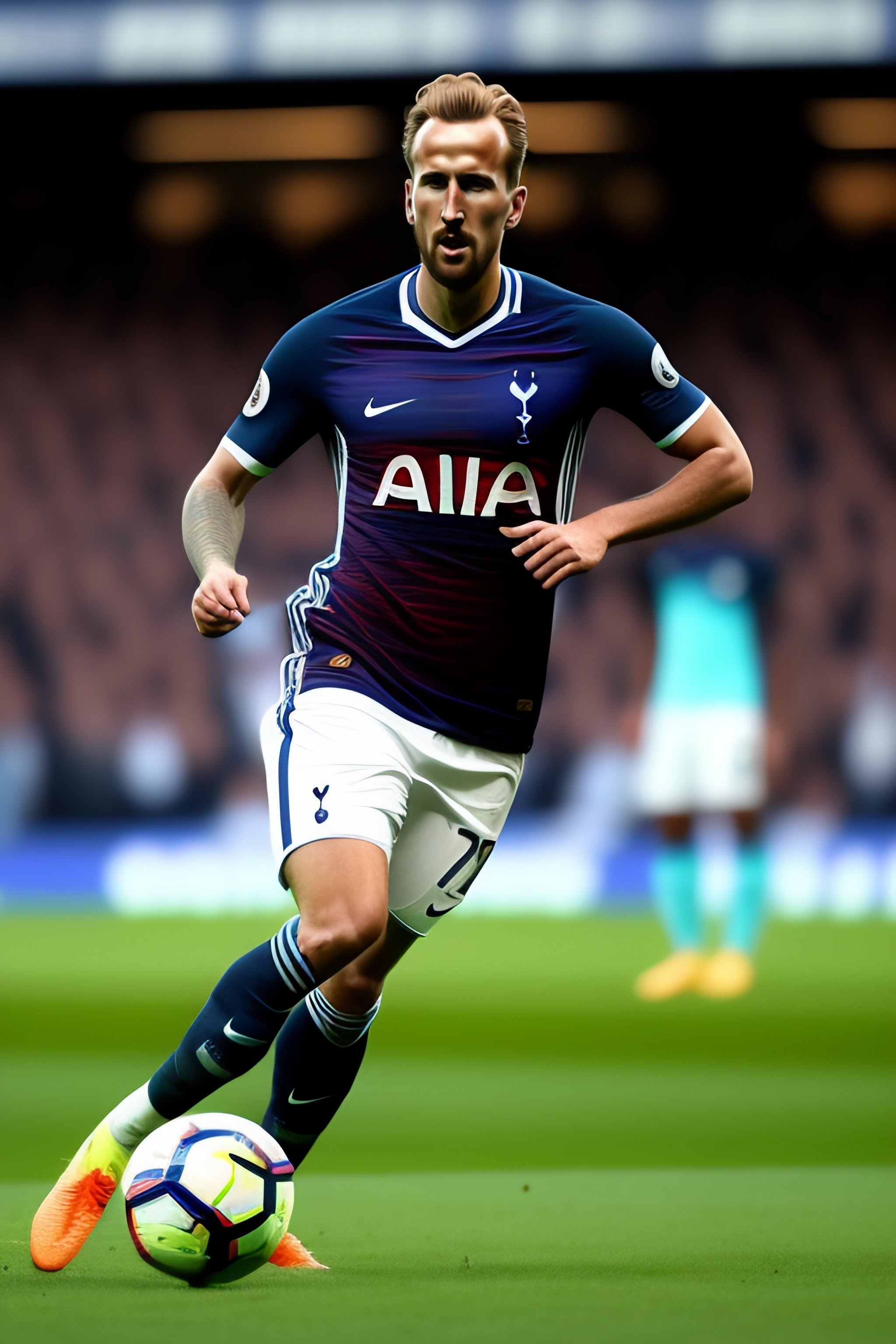 Lexica - Harry kane, central, hyperrealistic, aged 90, wearing ...