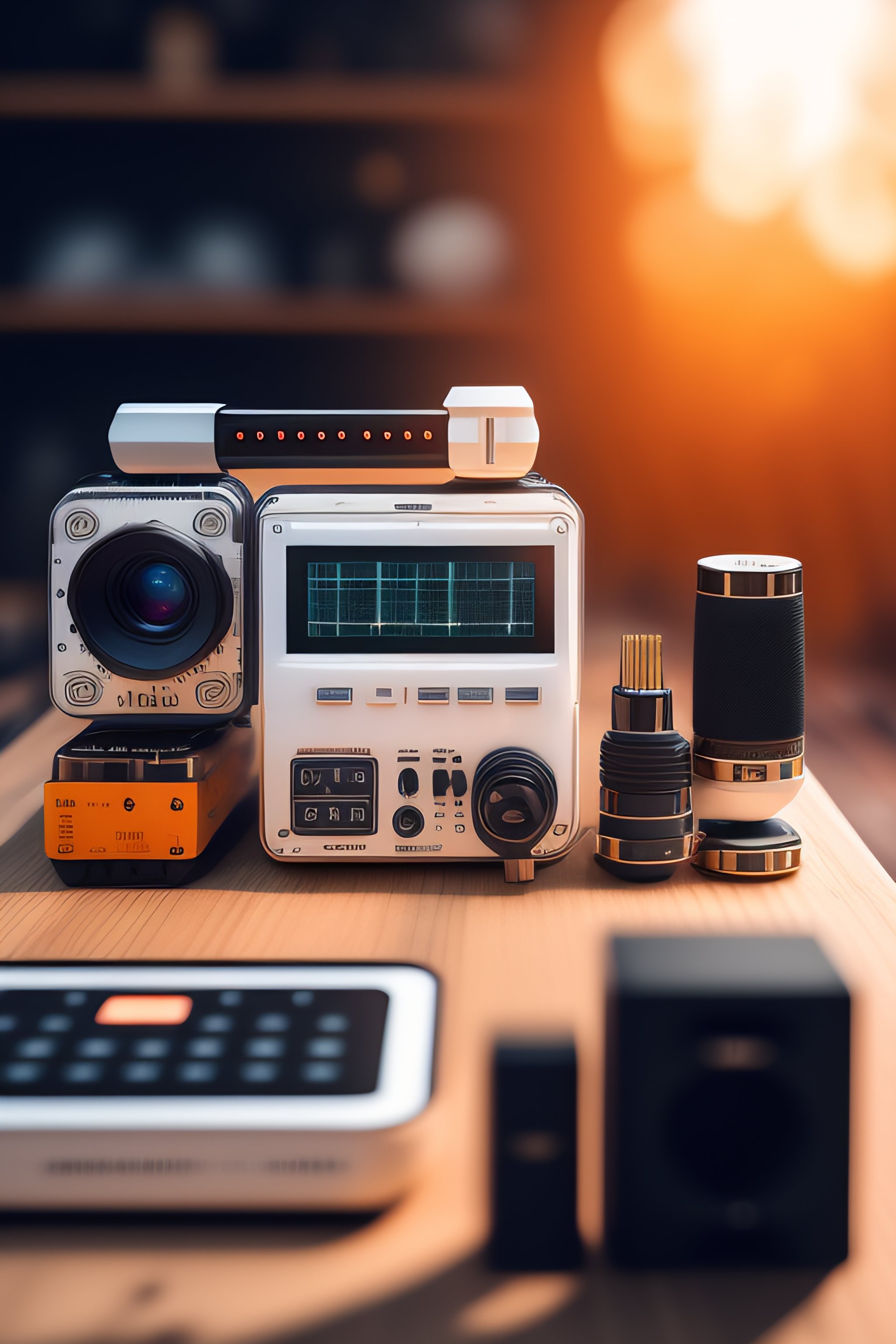 Lexica - Blackmagic digital filmmaking, knolling, flat lay ...