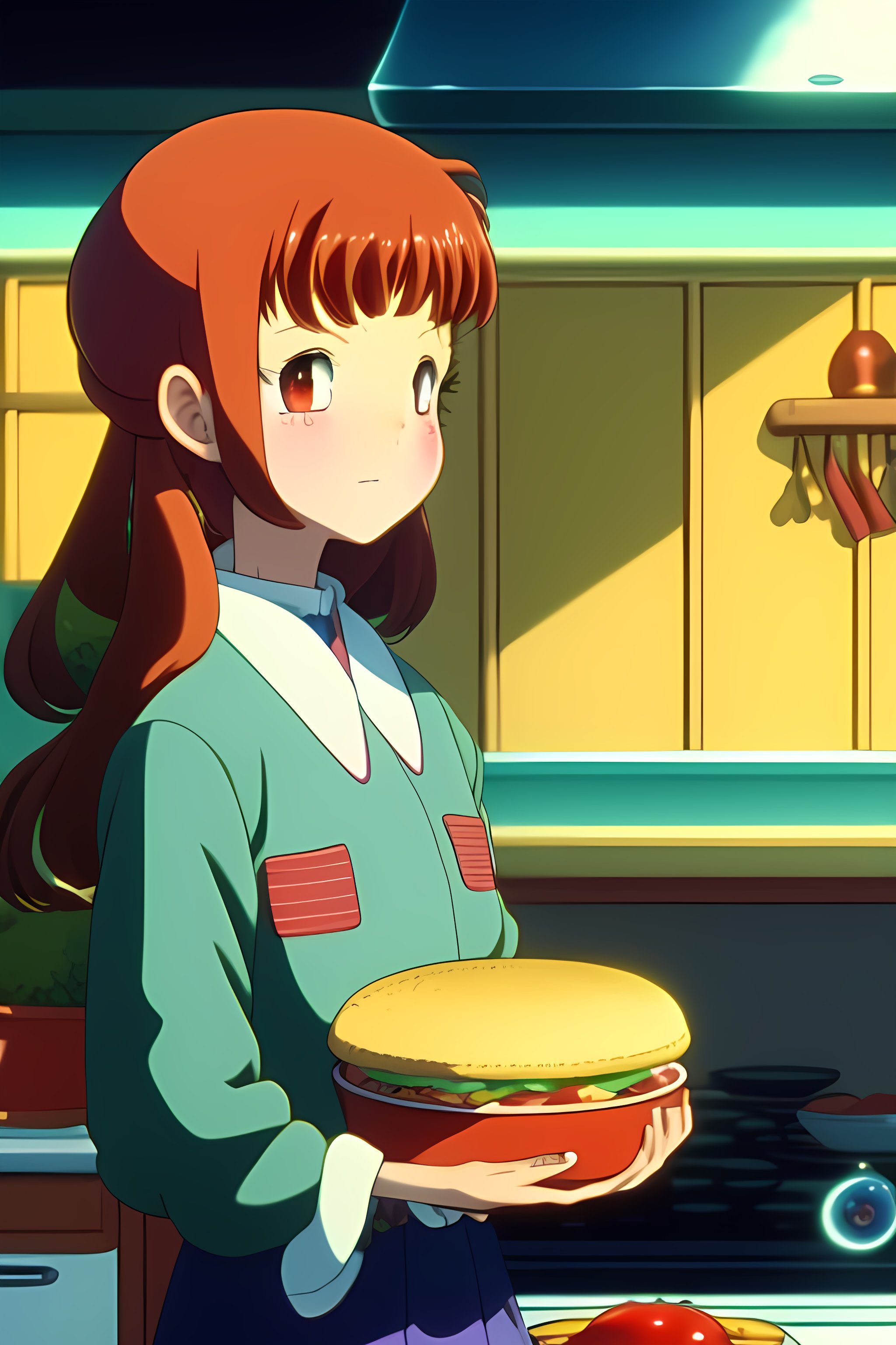 Lexica - Vintage anime screenshotof girl from Ponyo, 90’s anime ...