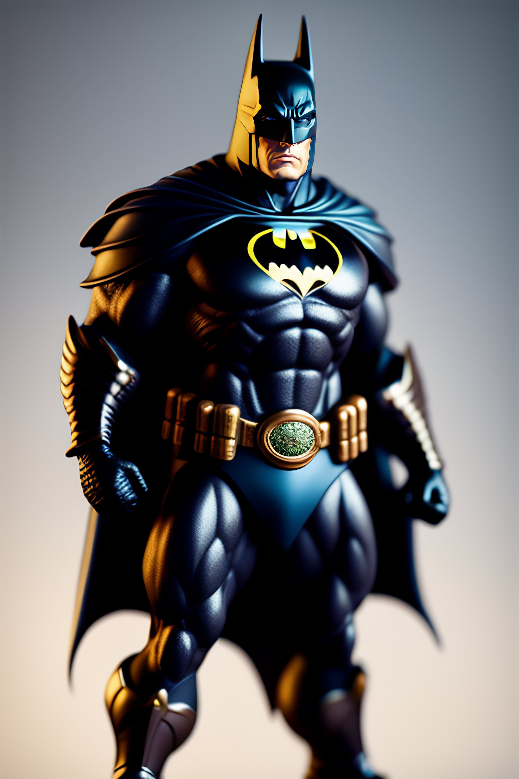 Lexica - Batman, highly detailed, complete body composition, fanart, 8k.