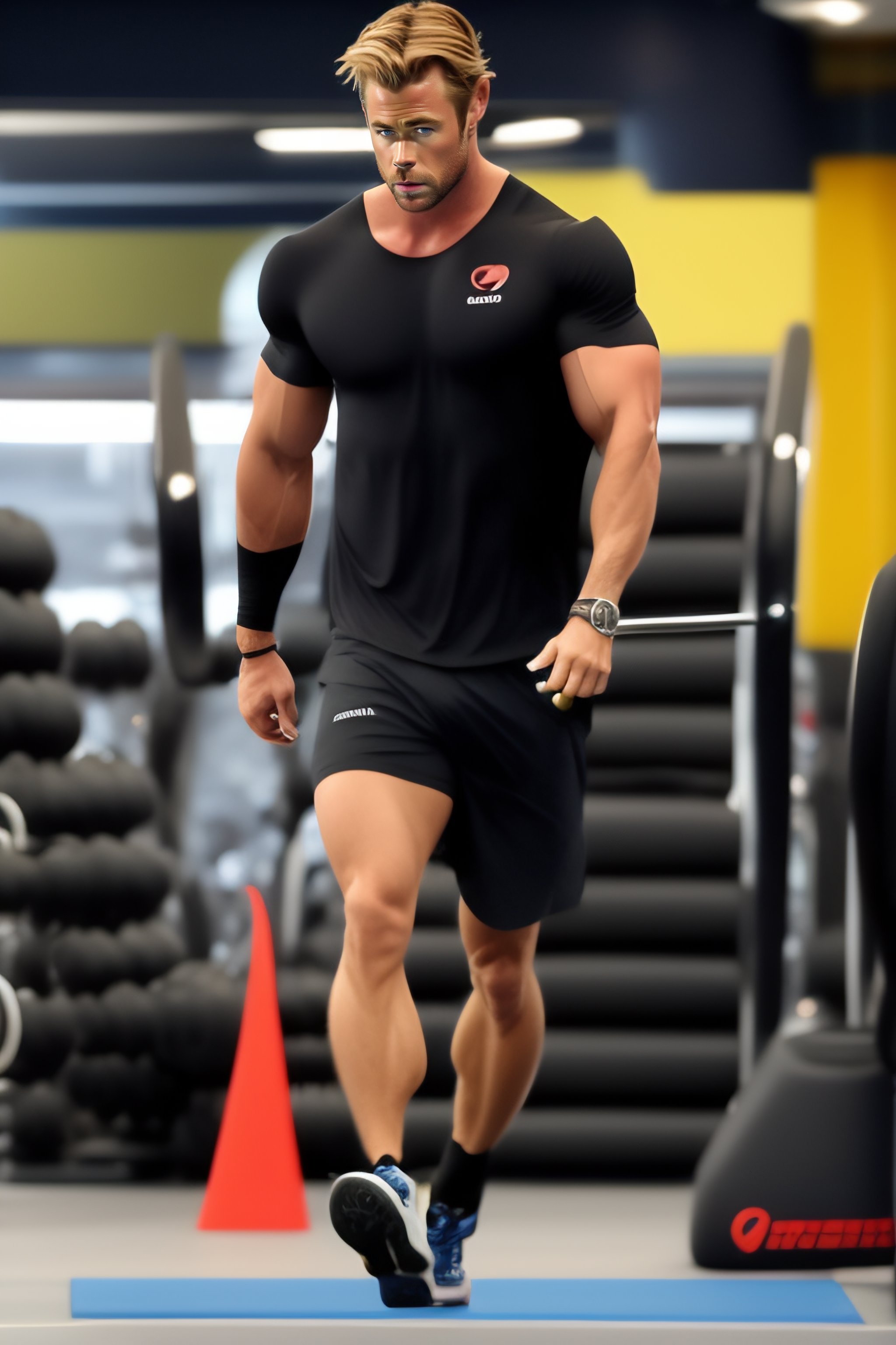 Lexica - Chris hemsworth at gym