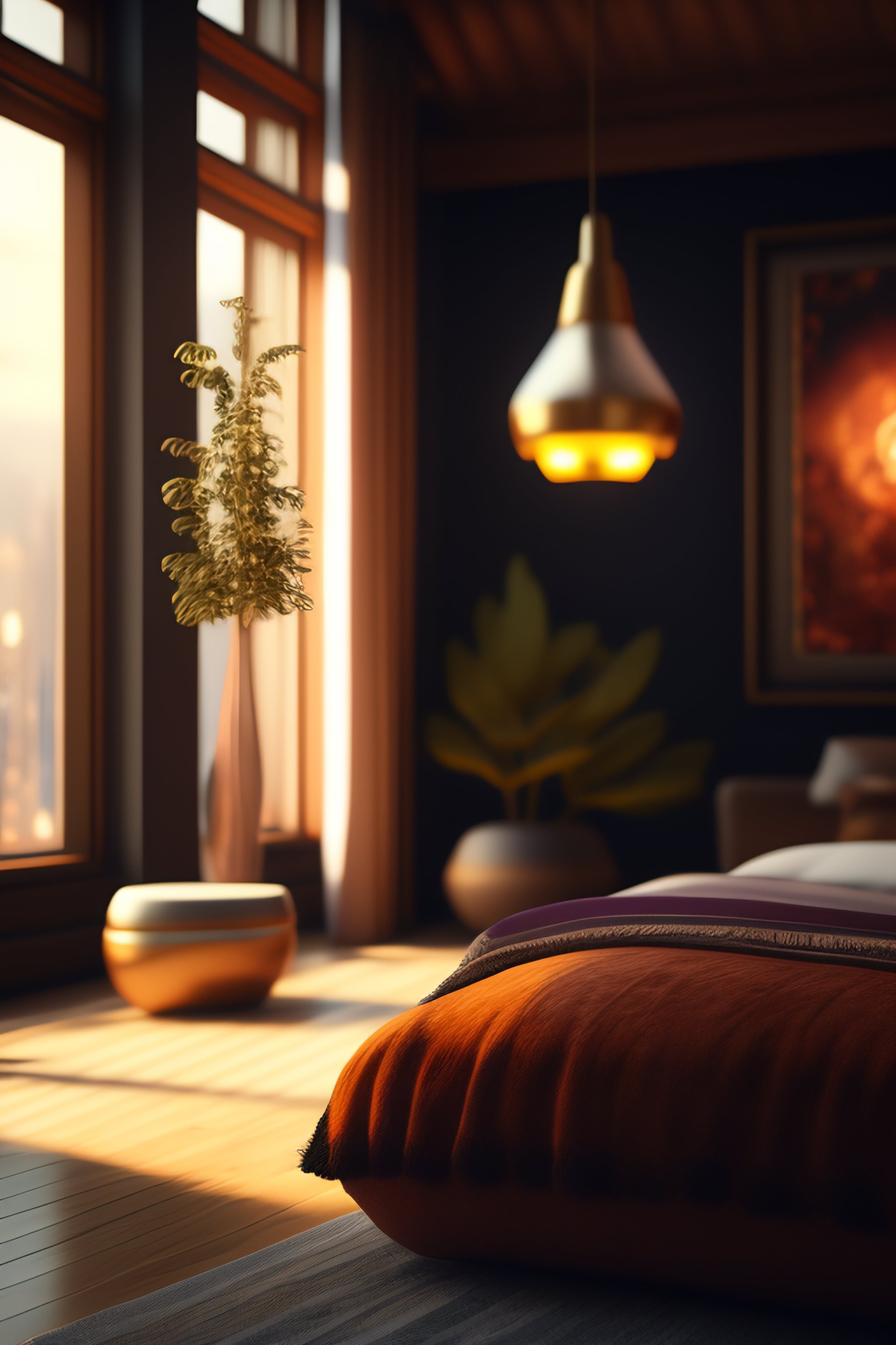 Lexica - Indoor Scene that tells a story, depth of field, high ...