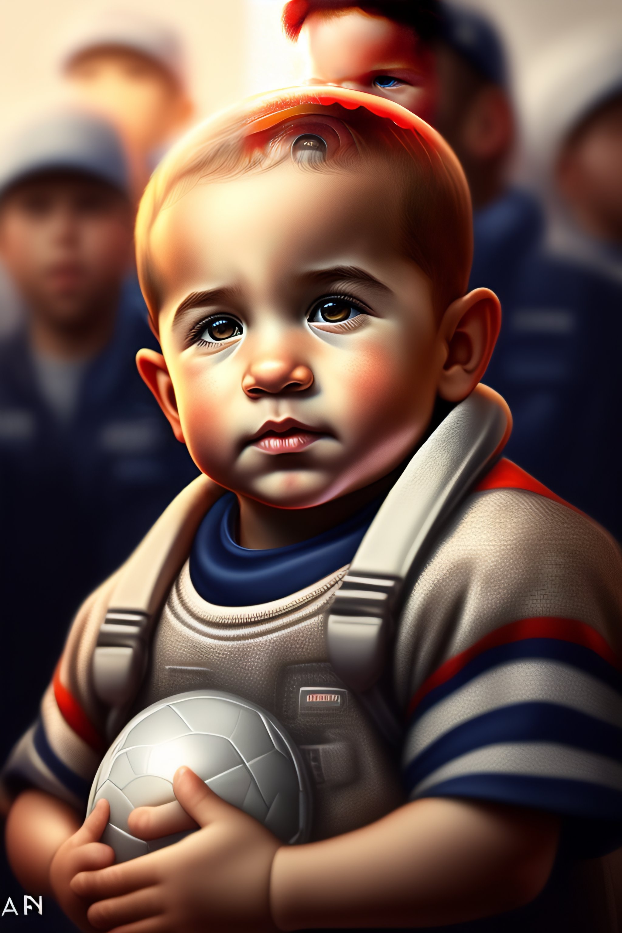 Lexica - Baby Benjamin Netanyahu okay alarm,, render, rembrandt ...