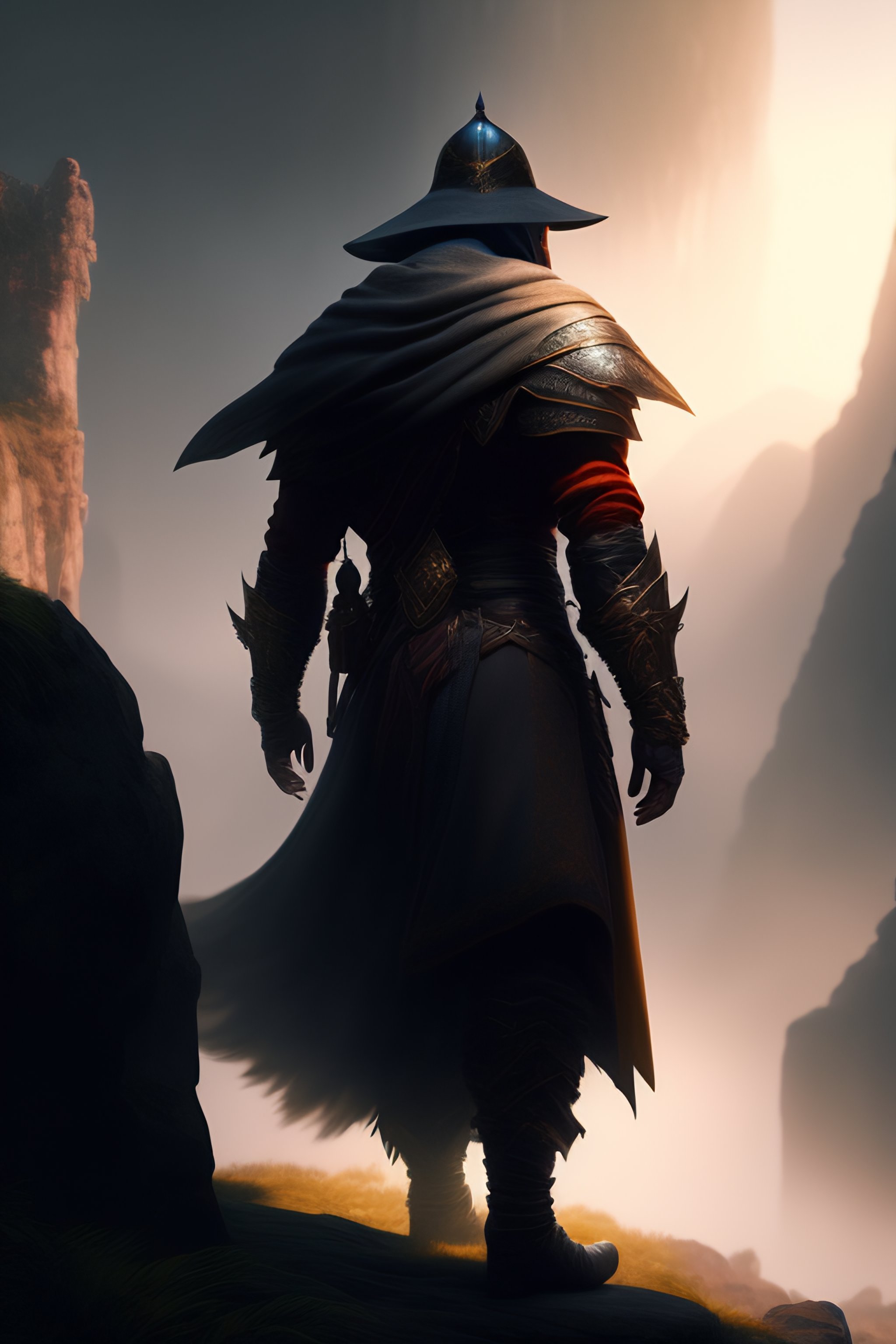 Lexica - A sneaky rogue, Full body shot, powerfull, intricate, elegant ...