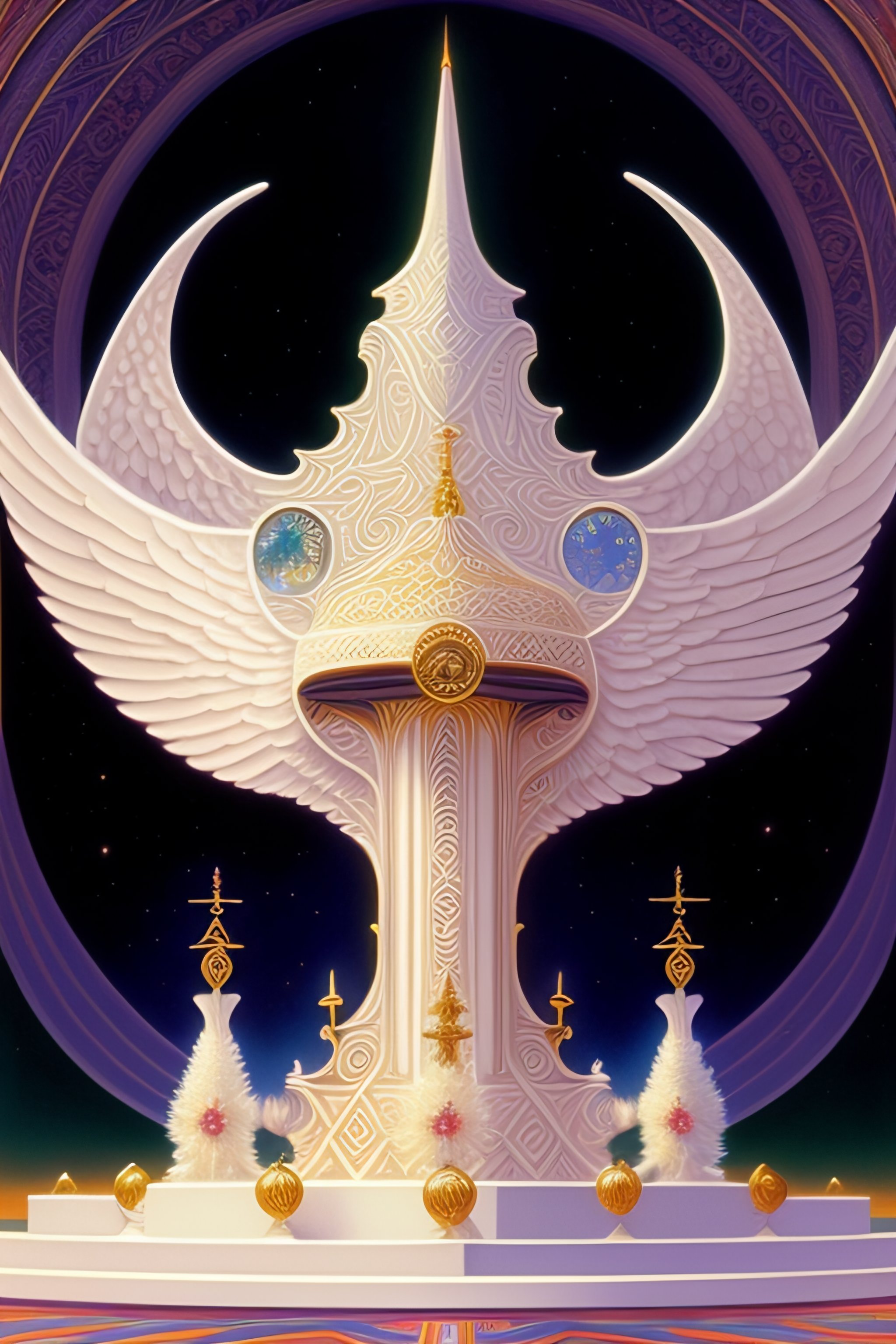 Lexica - Actual depiction of angels, occult propaganda, dread, fear ...
