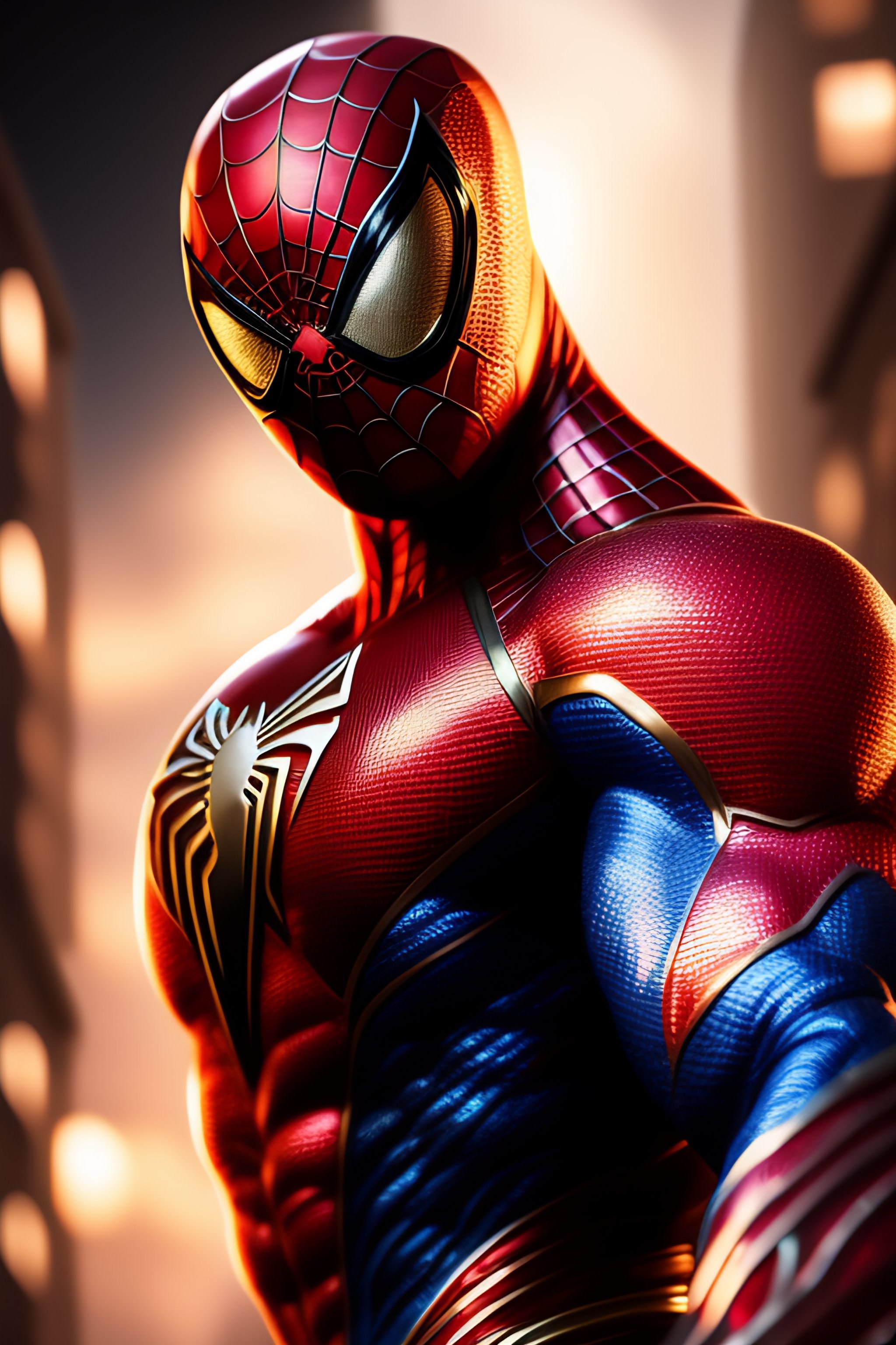 Spider Man Full Body Cartoon