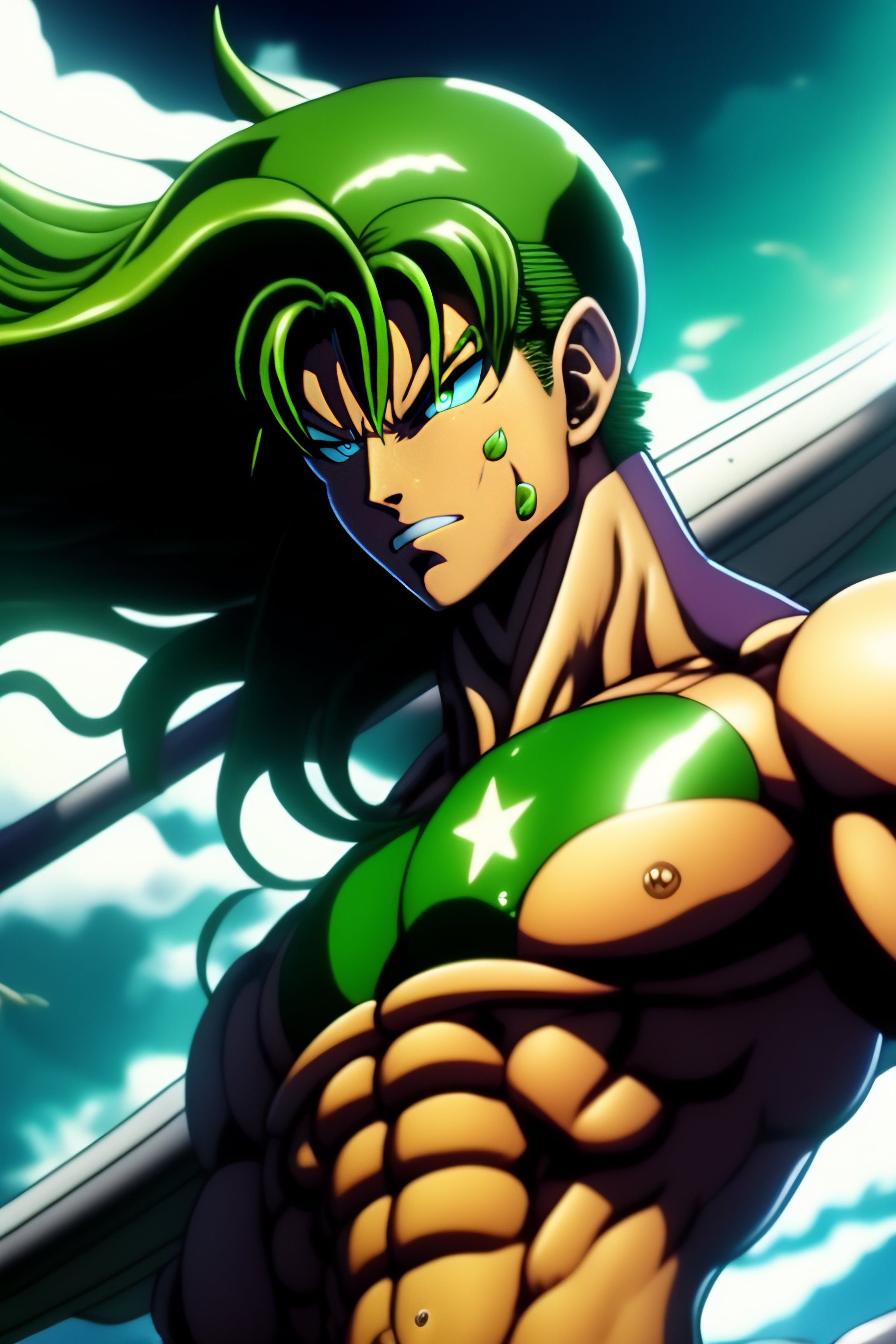 Lexica - Meruem from hunter x hunter fighting against netero in the sky ...