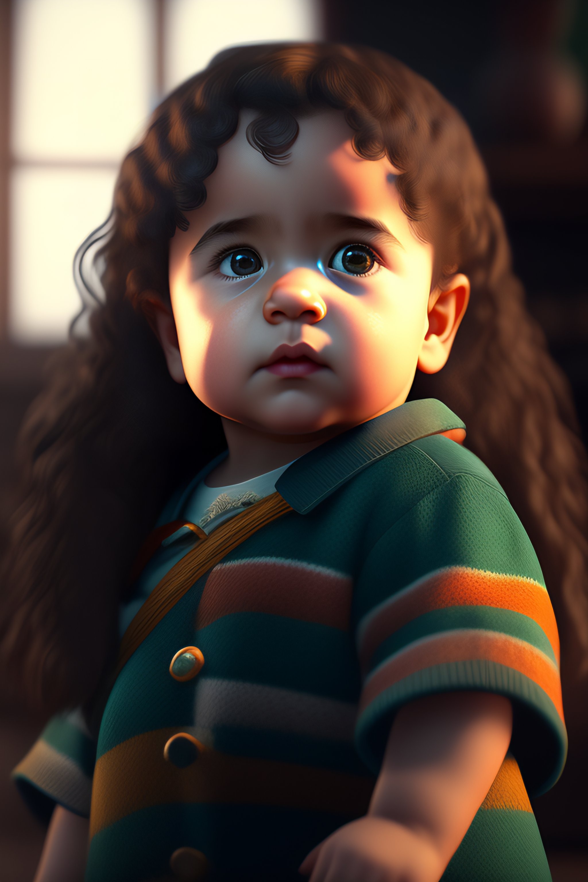 Lexica - Cute baby Hagrid, photo realistic, unreal engine, cinematic ...