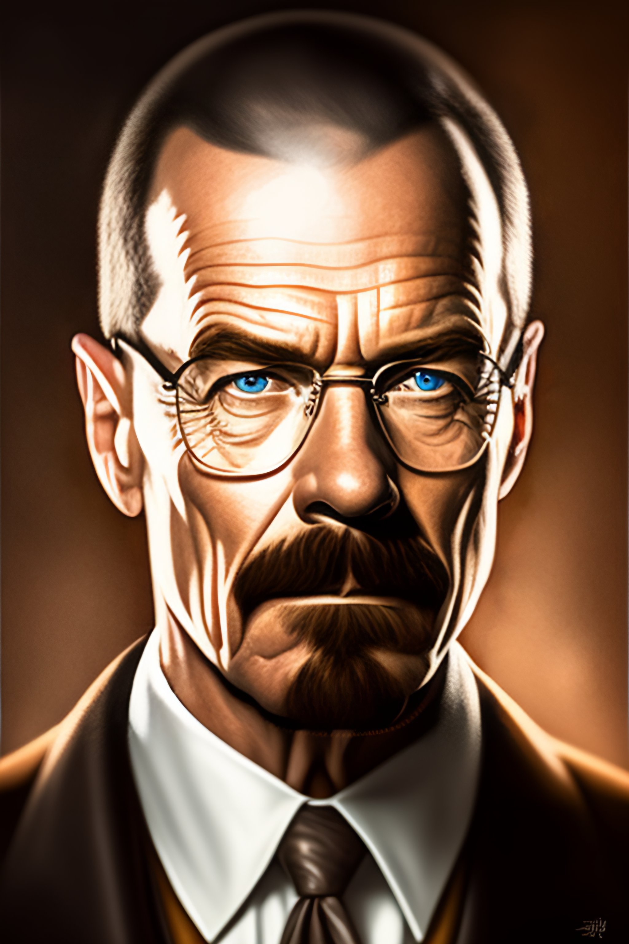Lexica - Portrait of Walter white, Disney style, high detail, high ...