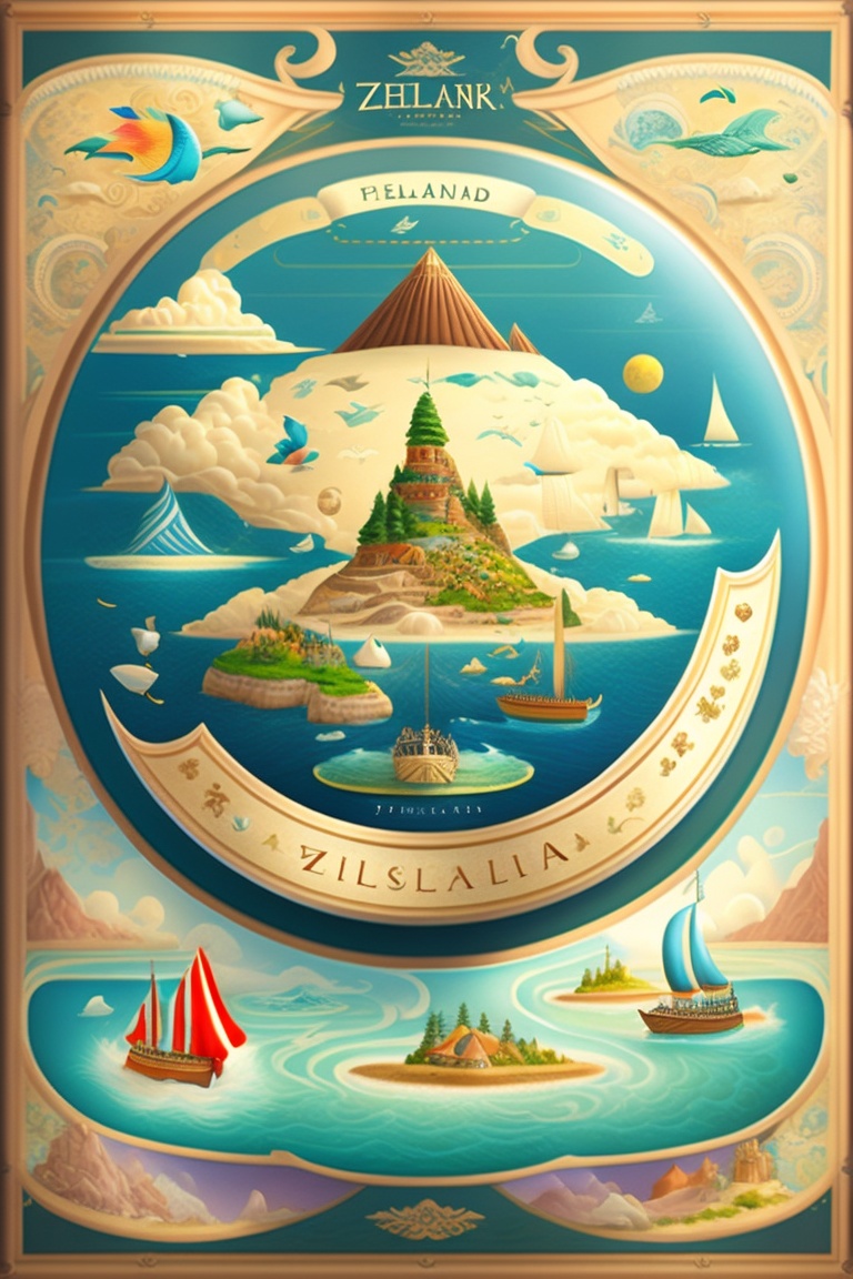 Lexica - The map depicted an unknown island in the middle of the vast ...