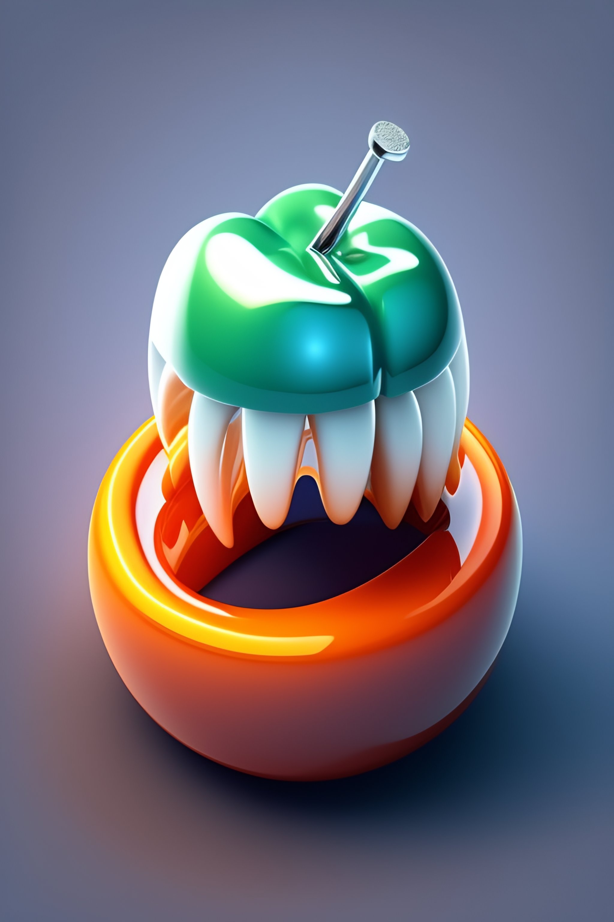 Lexica - 3D tooth , high focused , no background , professional , https ...