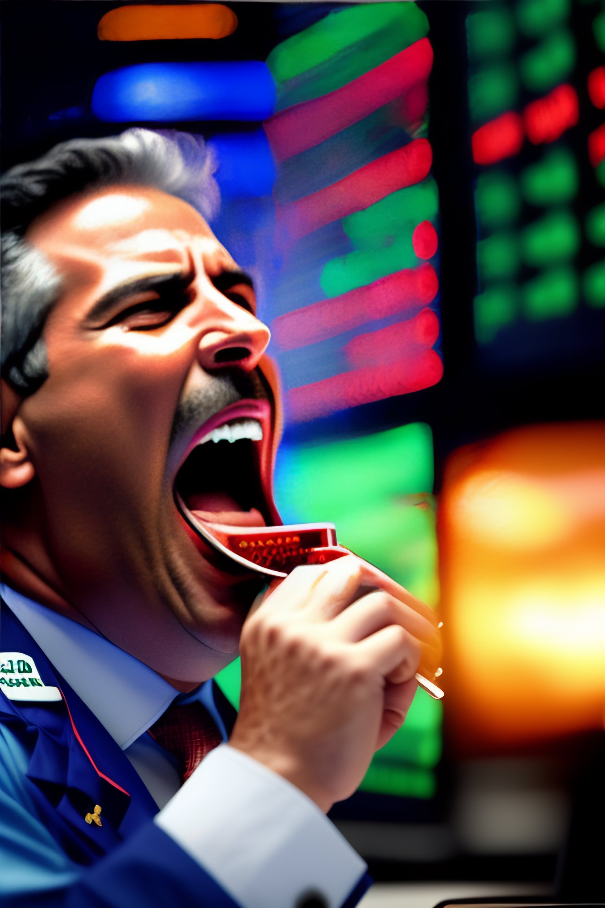 Lexica - Screaming Stock traders loosing money,Markets crashing