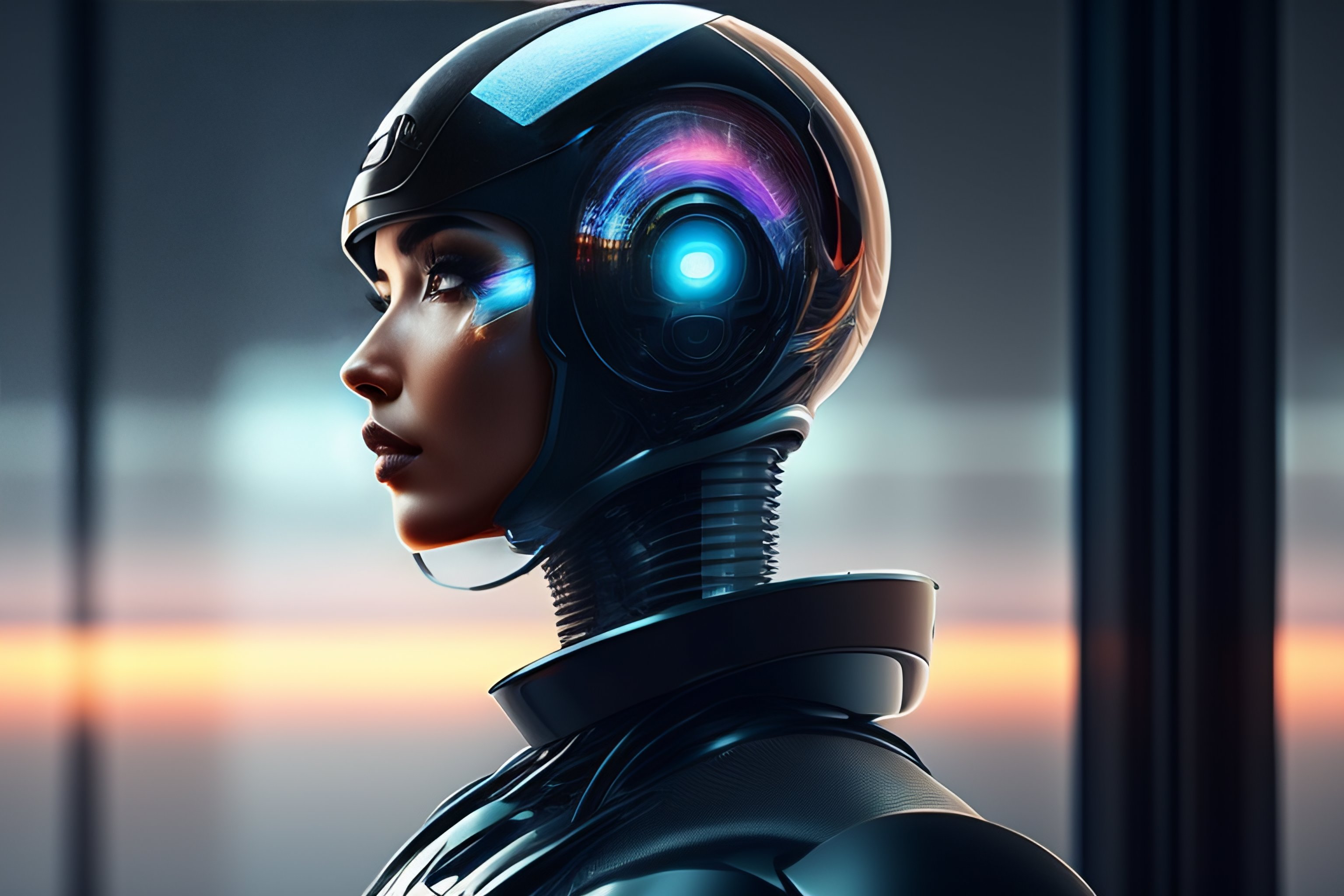 Lexica - Artificial intelligence in 2050, concept art, future