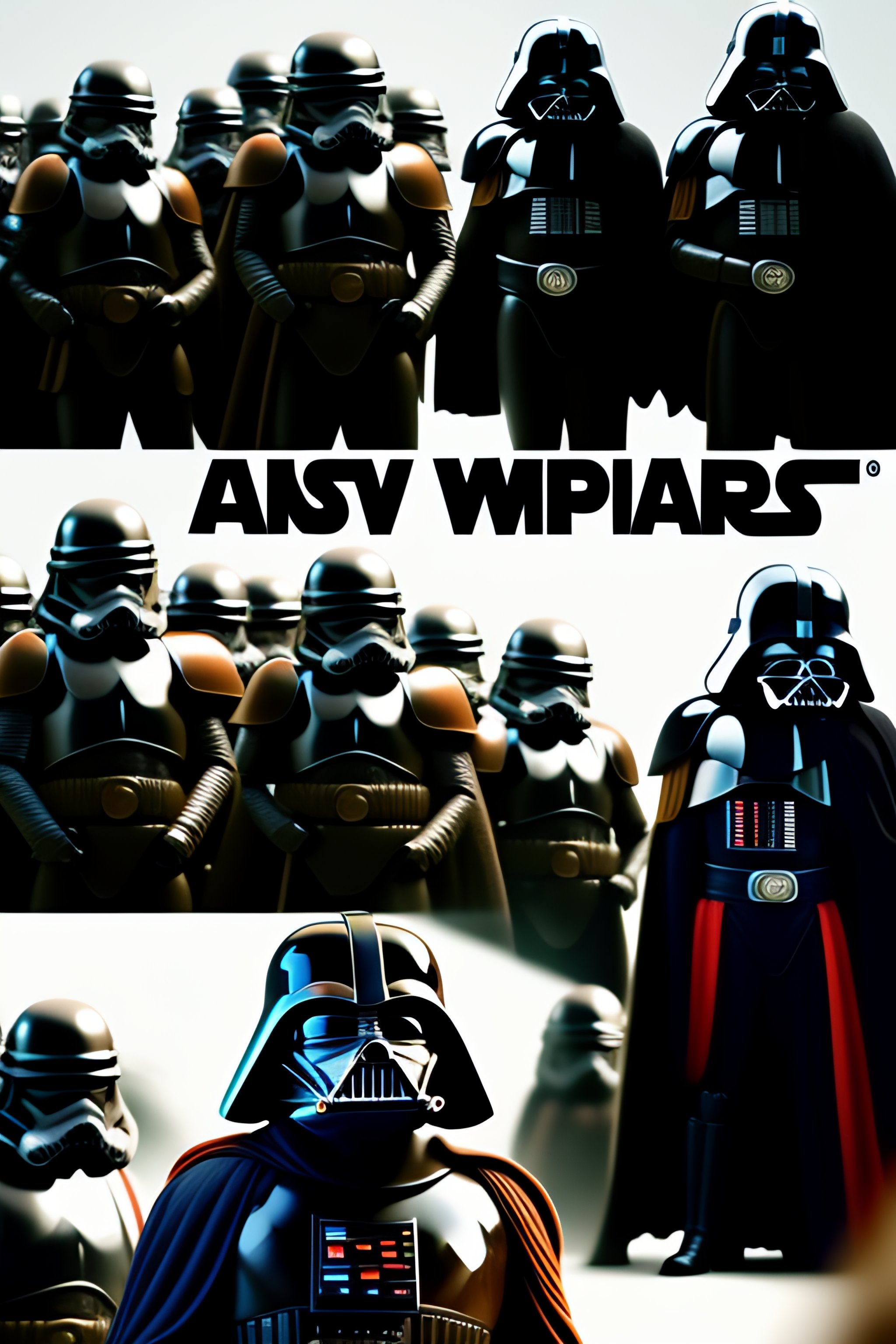 Lexica - Angry Dictator Darth Vader commanding the Stormtroopers from ...
