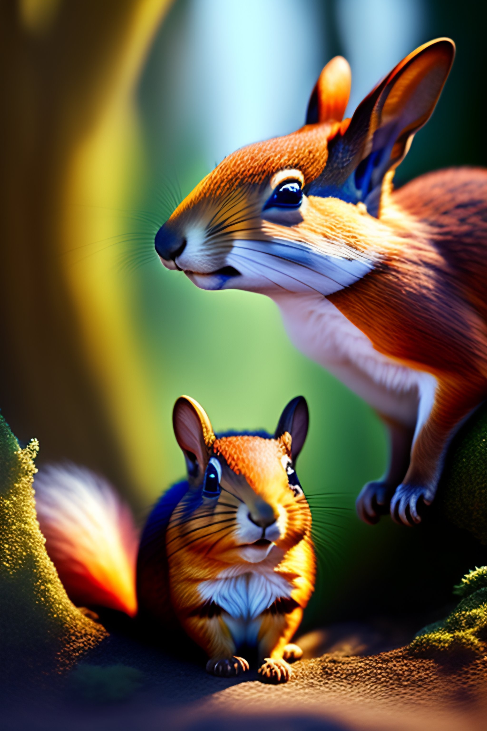 Lexica - Magical extraterrestrial fantastic half fox half rabbit half ...